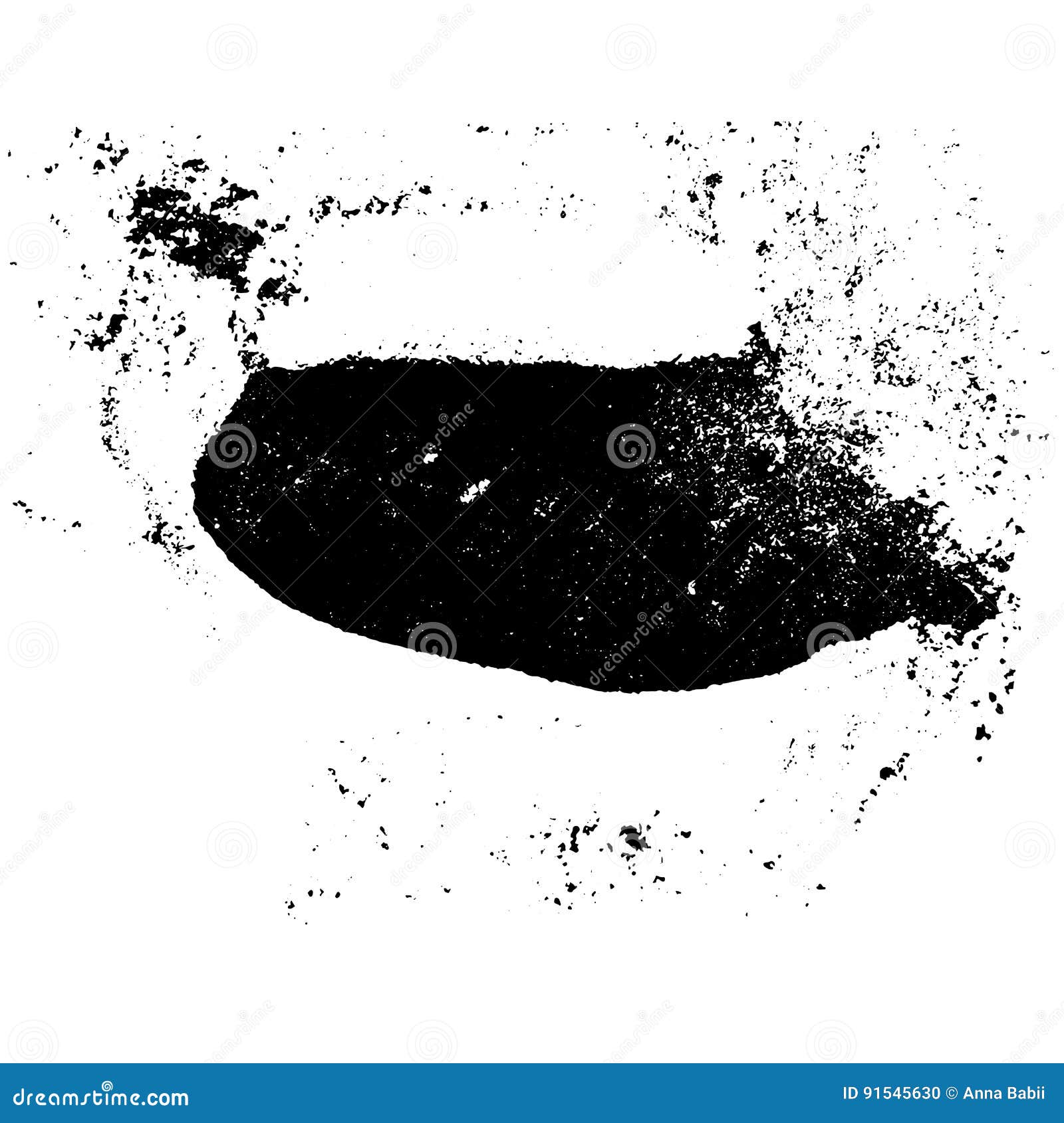 Ink Dust Texture for Your Design. Grunge Powder Pattern. Vector ...