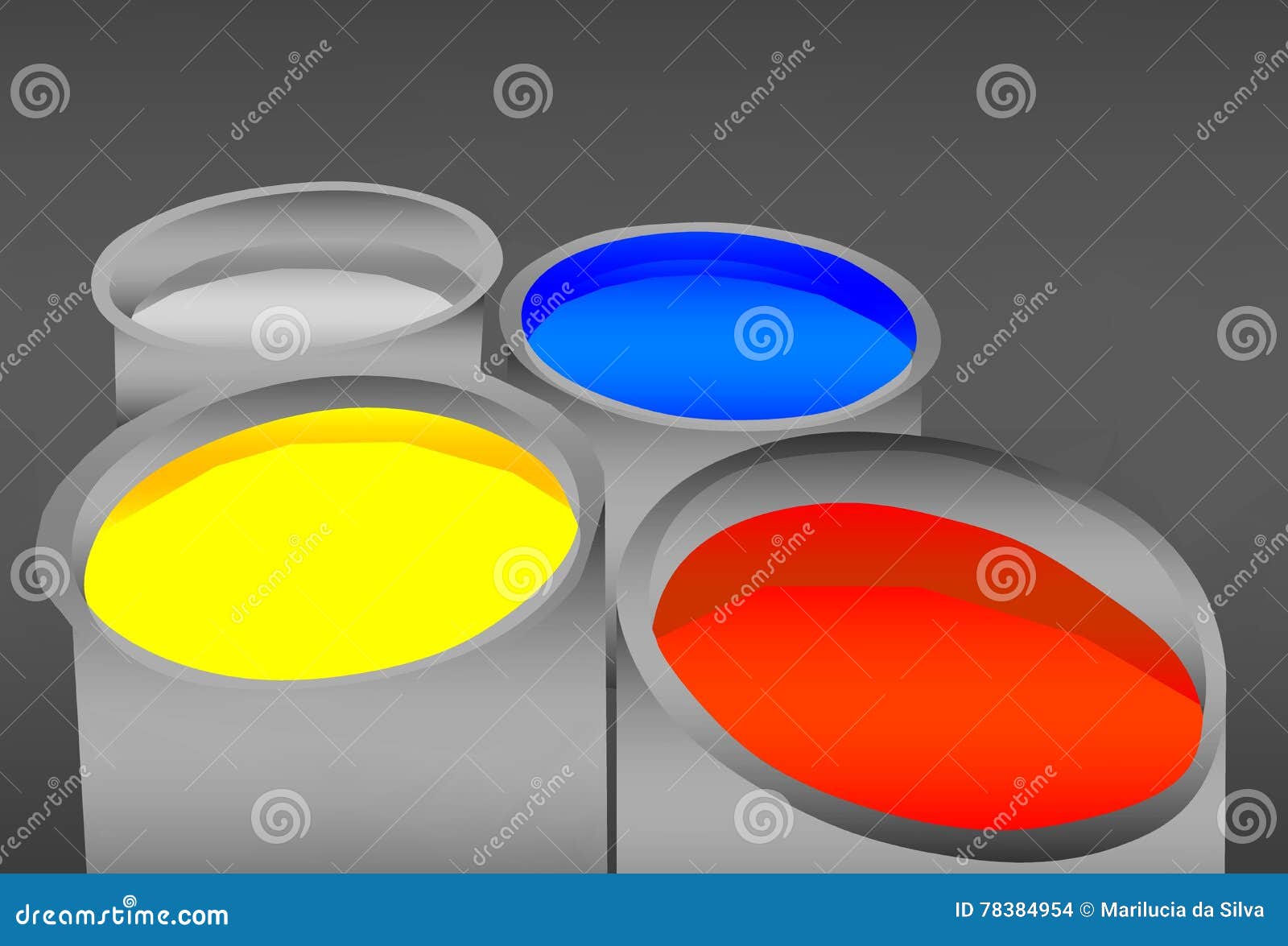 Ink stock illustration. Illustration of colored, painting - 78384954