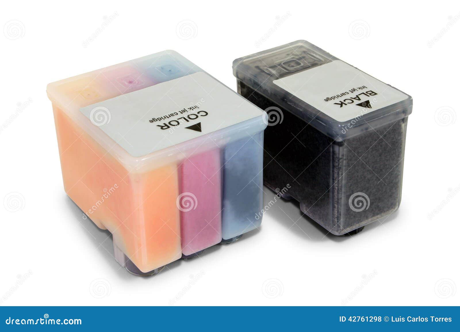 Ink Jet Cartridges stock photo. Image of black, printer - 42761298