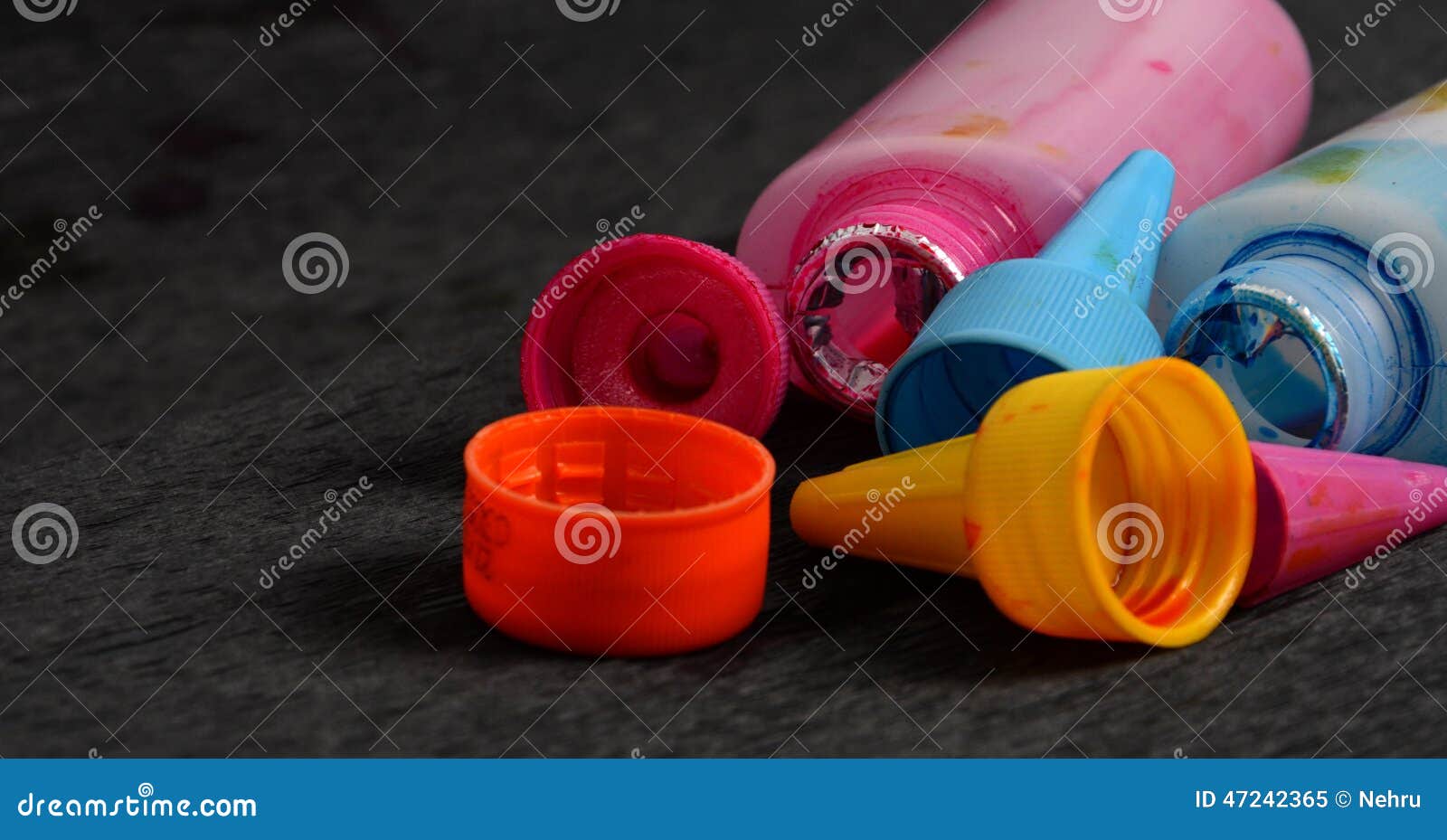 Ink jet color bottles stock image. Image of loading, container - 47242365