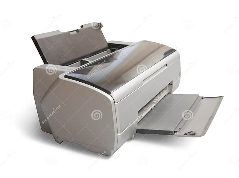 Ink-jet printer stock image. Image of isolated, printer - 10662691