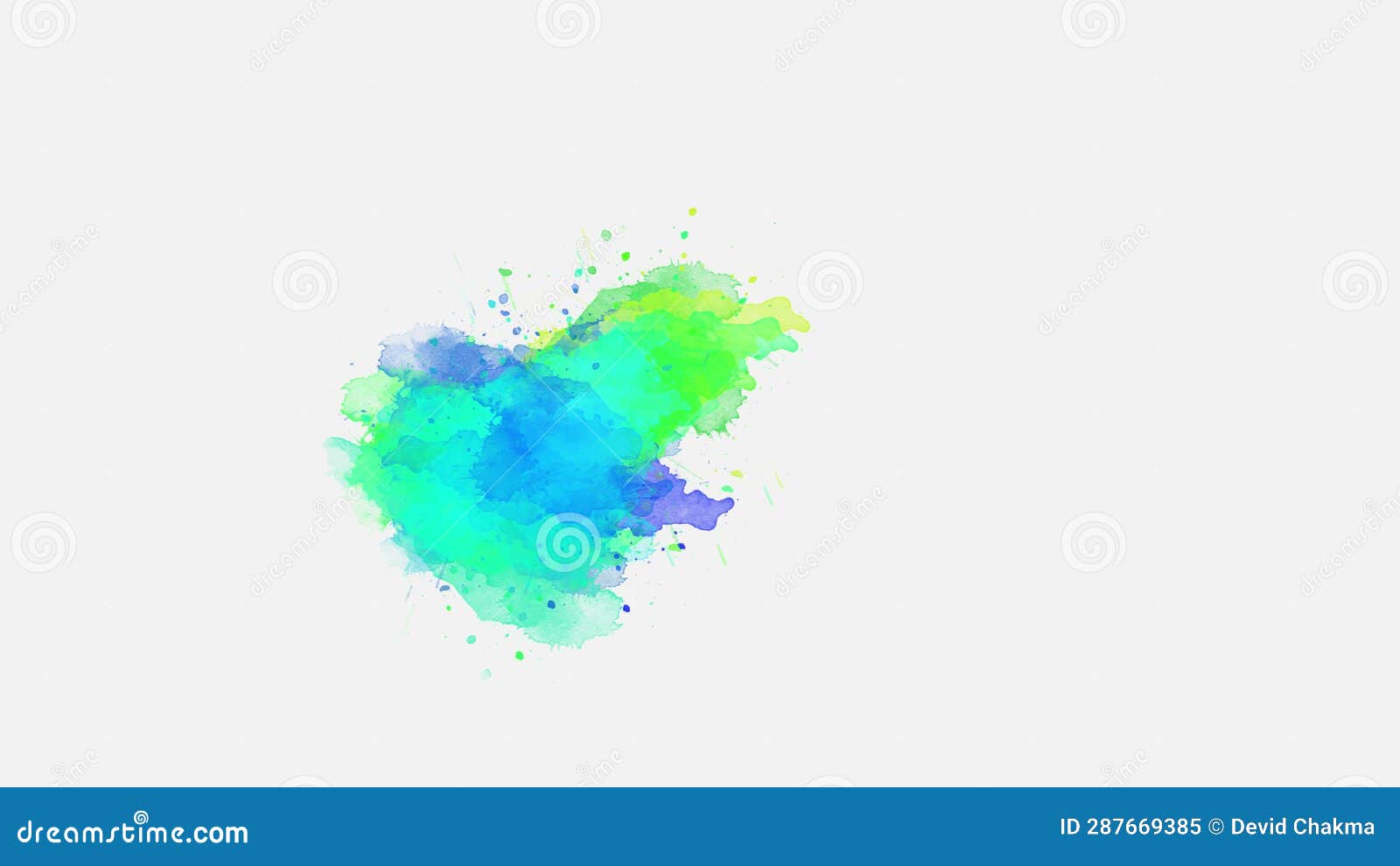 Ink Paint Brush Transition Splatter Blot Spreading in Slowmotion Stock ...