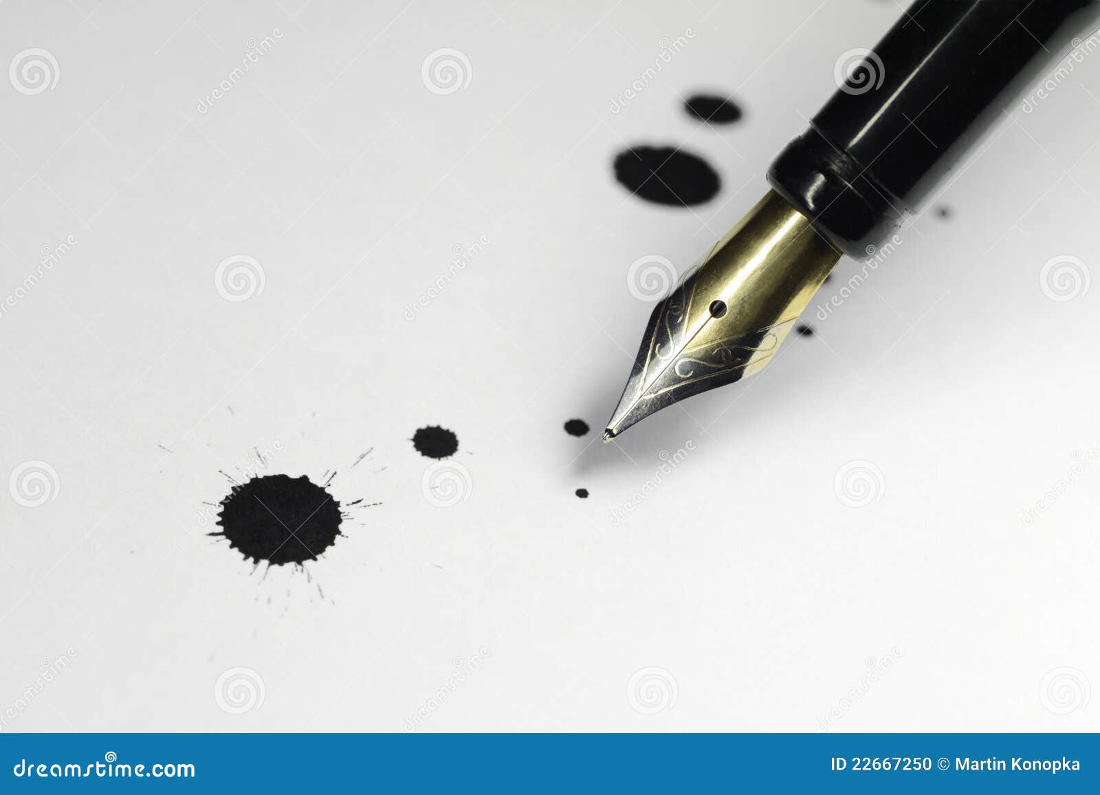 Ink pen stock photo. Image of paper, close, pens, school - 22667250