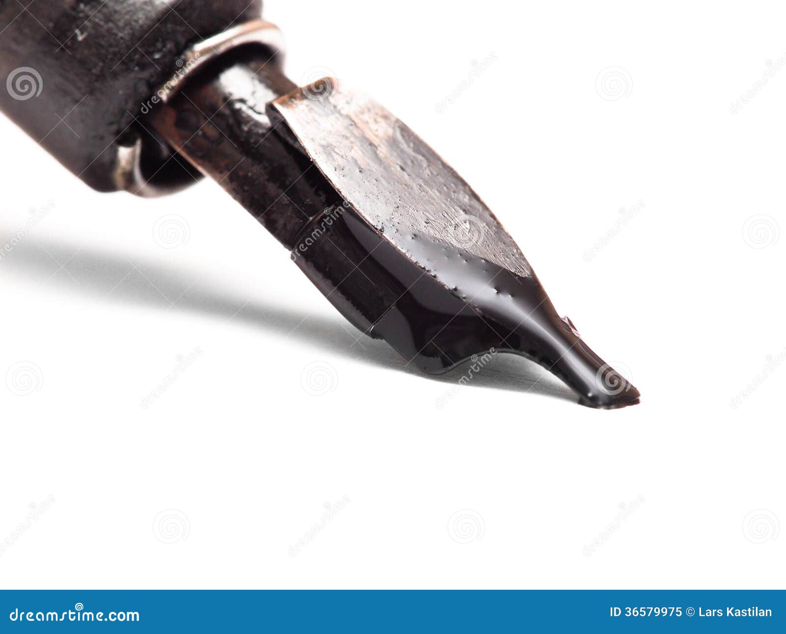 Ink Pen stock image. Image of macro, drawing, paper, literature - 36579975