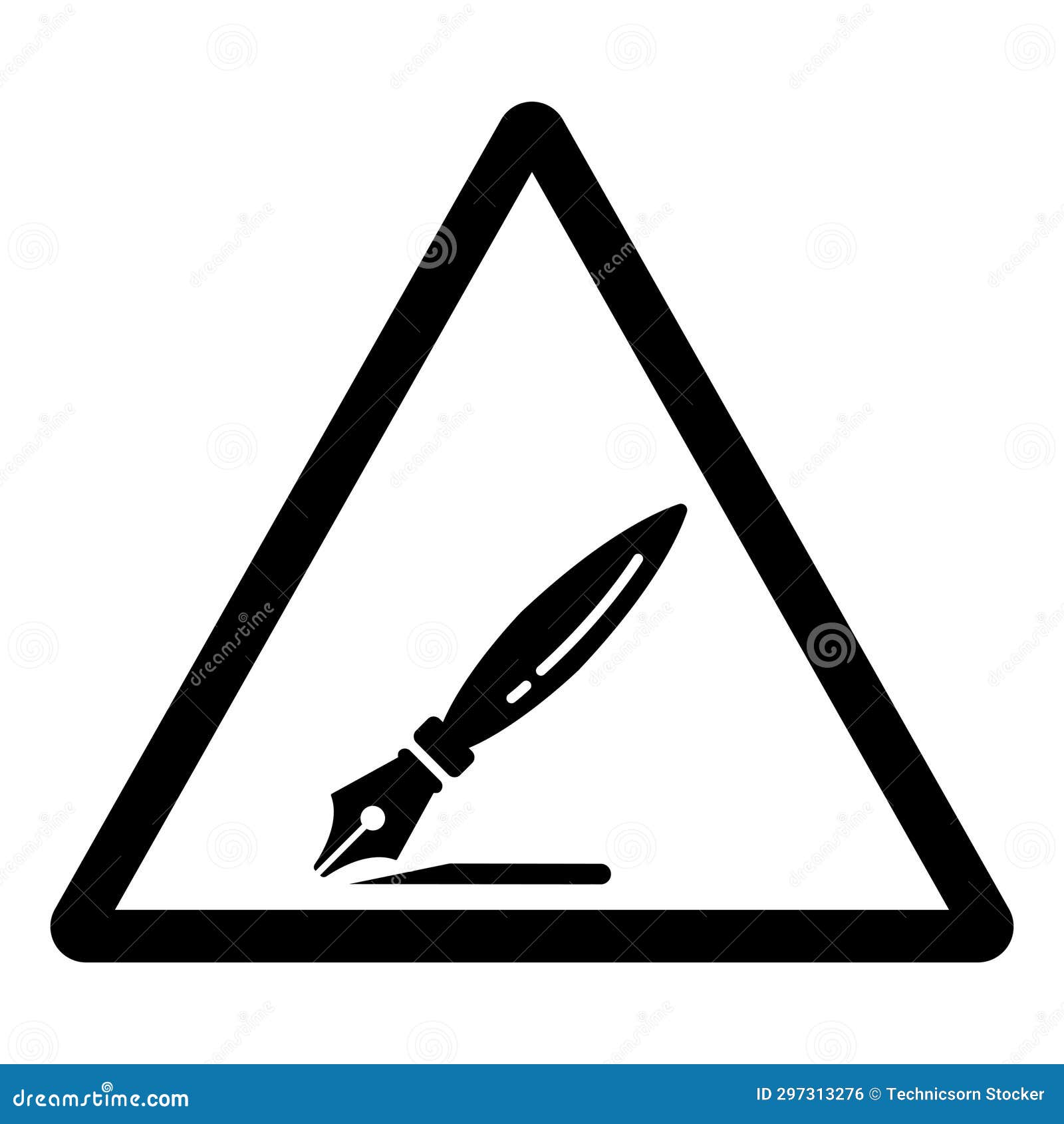 Ink Pen Symbol Sign ,Vector Illustration, Isolate on White Background ...