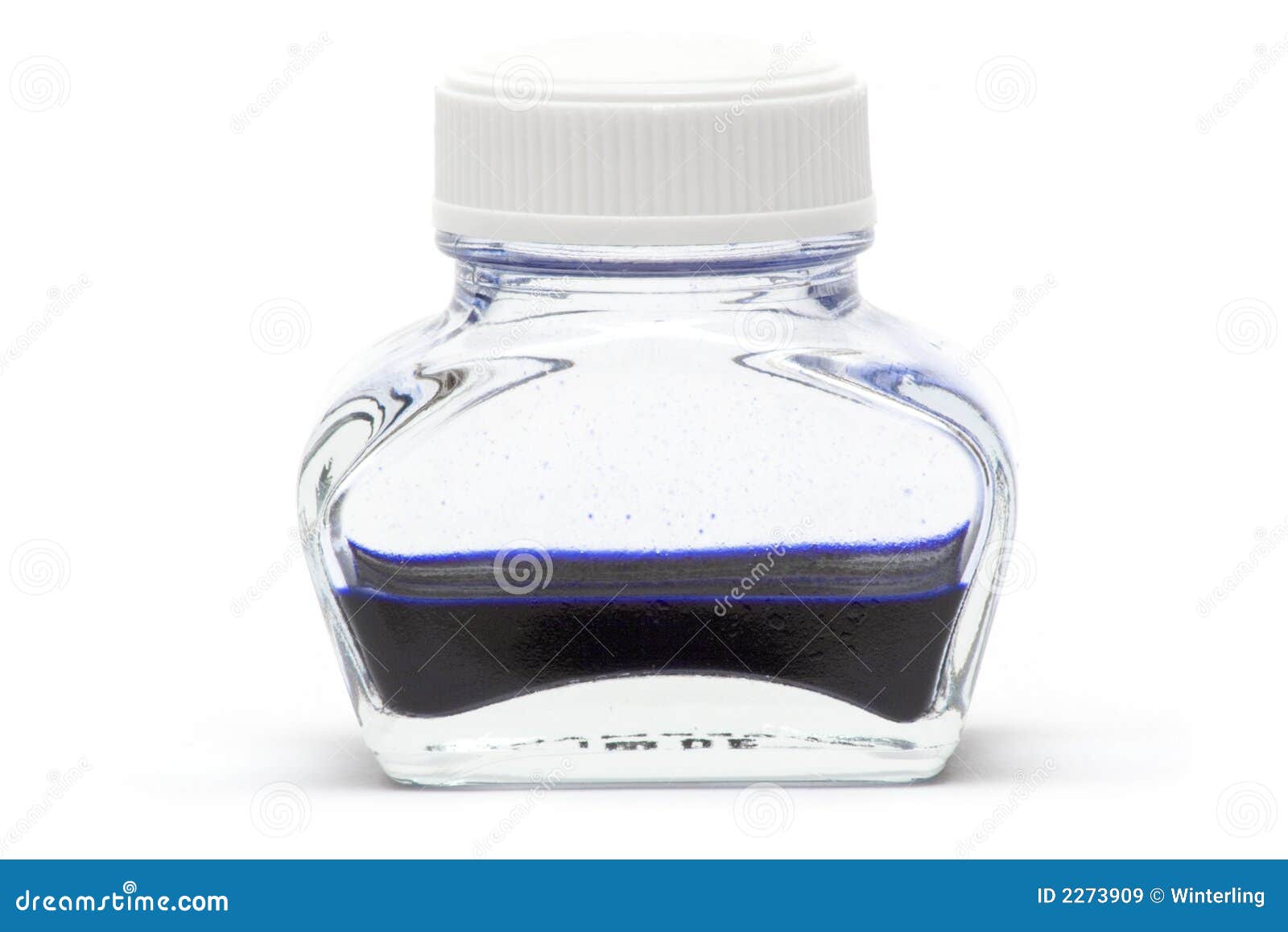 Ink Pot stock image. Image of creative, glass, inkpot - 2273909