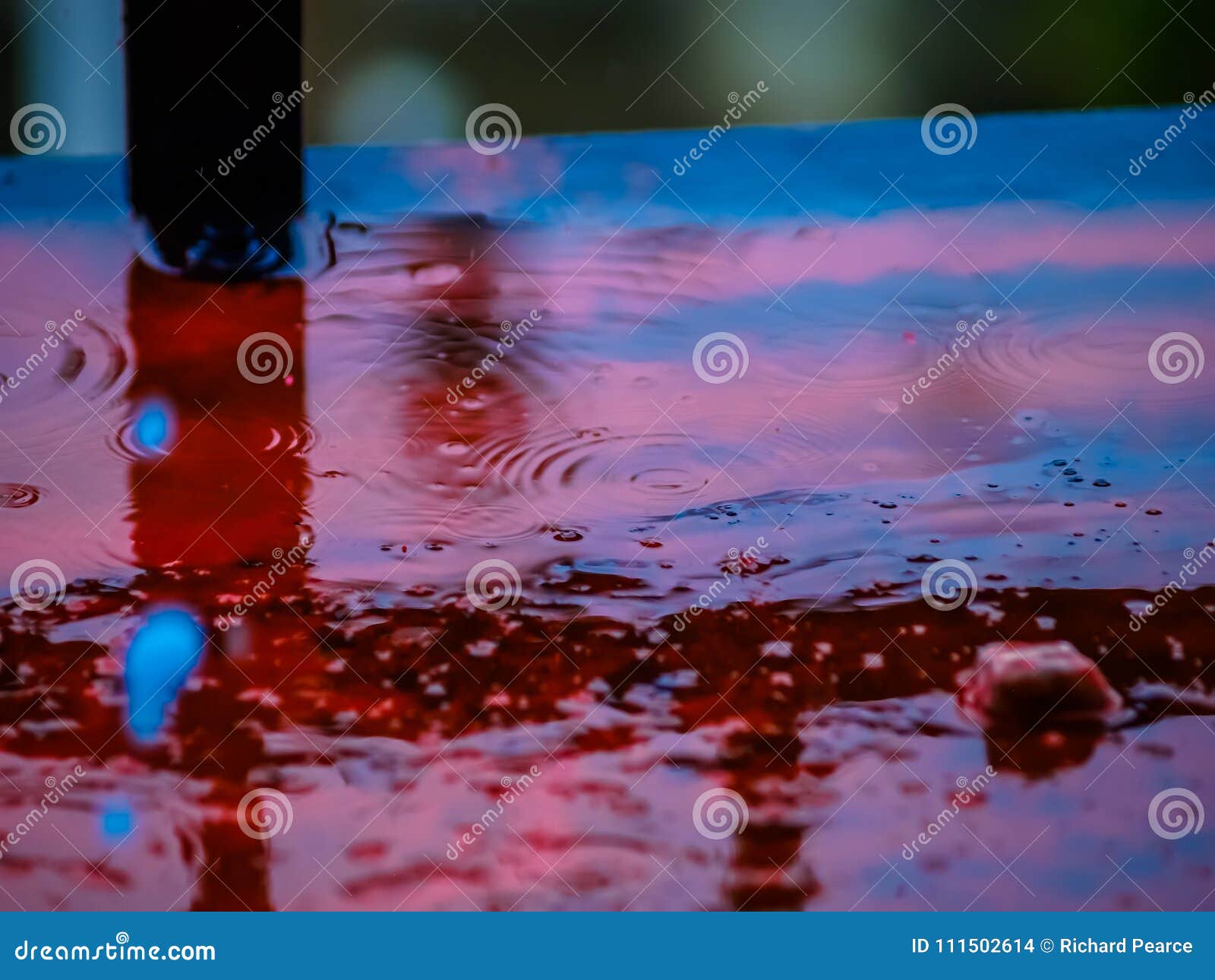 RainDrops stock photo. Image of daytime, abstract, rain - 111502614