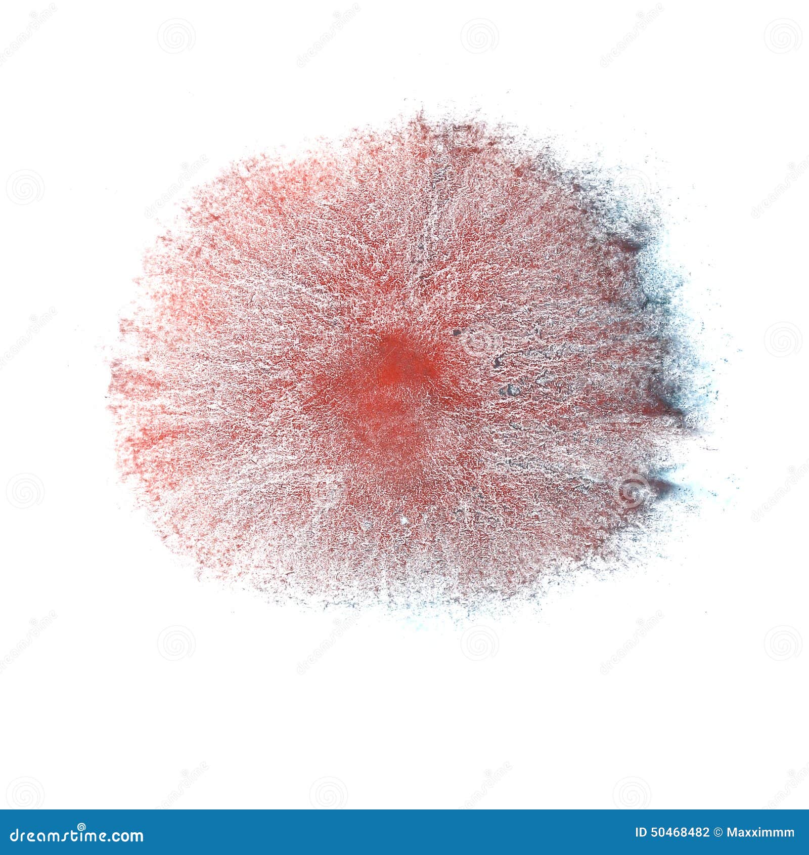 Ink Red, Blue Blot Splatter Background Isolated on Stock Photo - Image ...