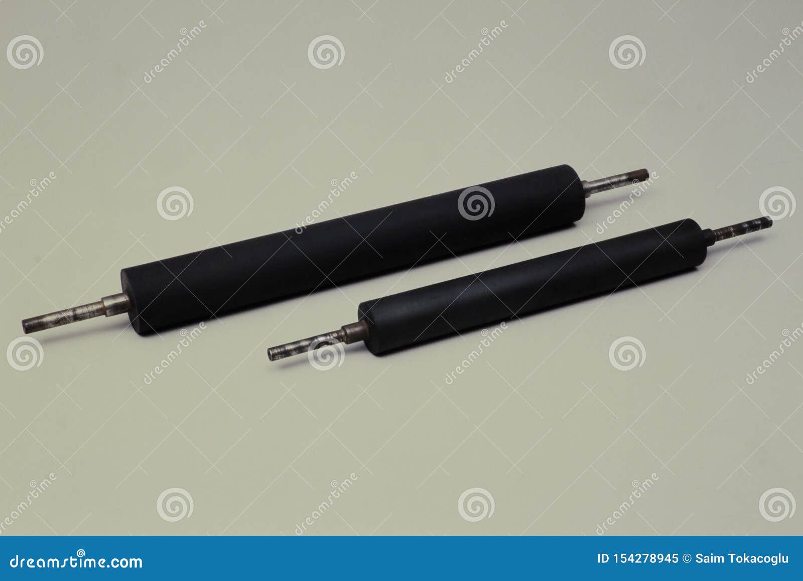 Ink Rollers Used in Printing in Old Times Stock Image - Image of times ...