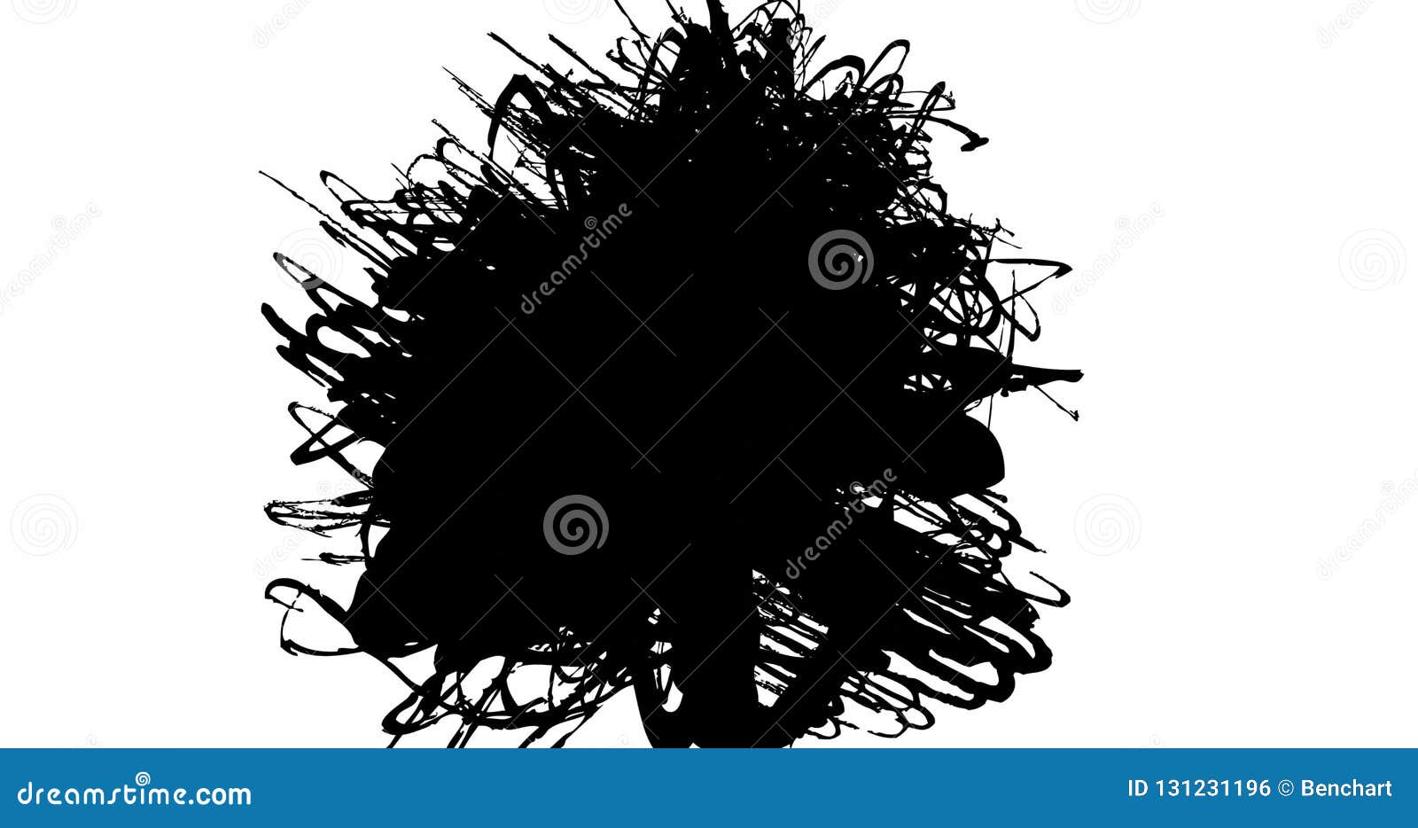 Ink Scribble Texture Animated Loop Stock Footage - Video of grunge ...