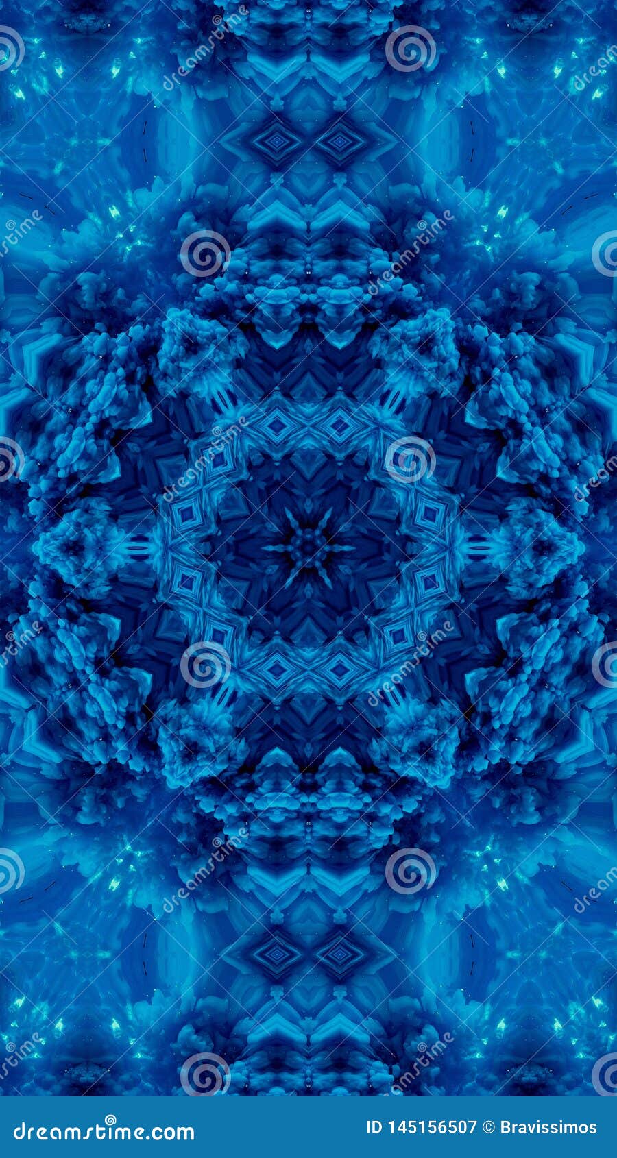 Ink Seamless Pattern Water Background. Geometry Splash Stock ...