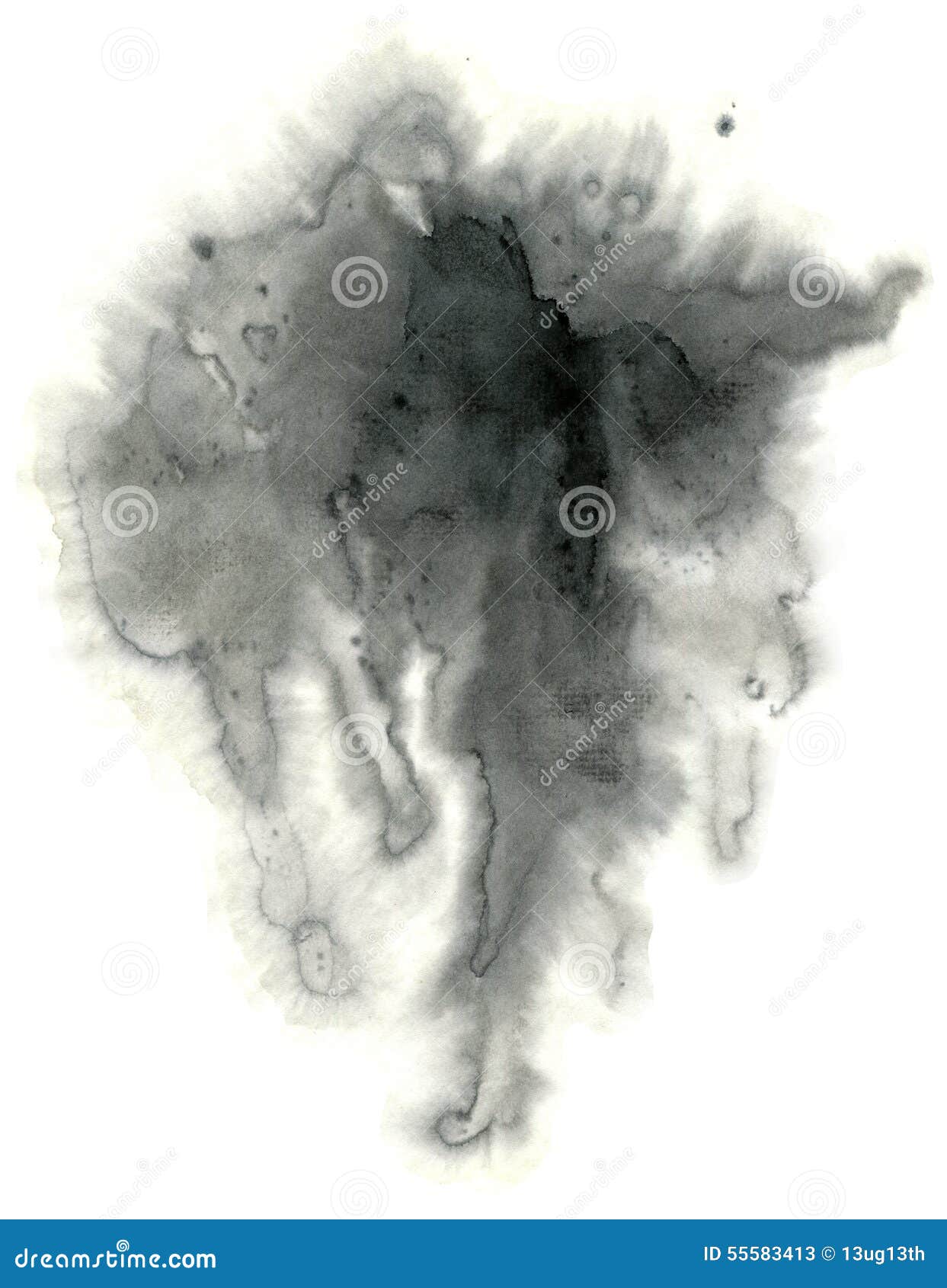 Ink Soft Effect Texture stock image. Image of noir, brush - 55583413