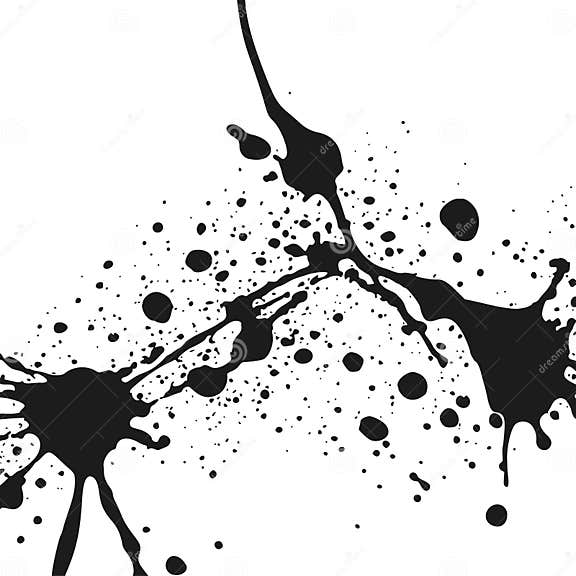 Ink splash design stock illustration. Illustration of spray - 333201134