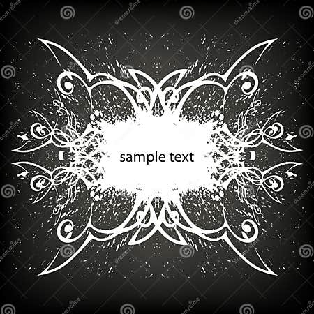Ink splash frame stock vector. Illustration of design - 10994054