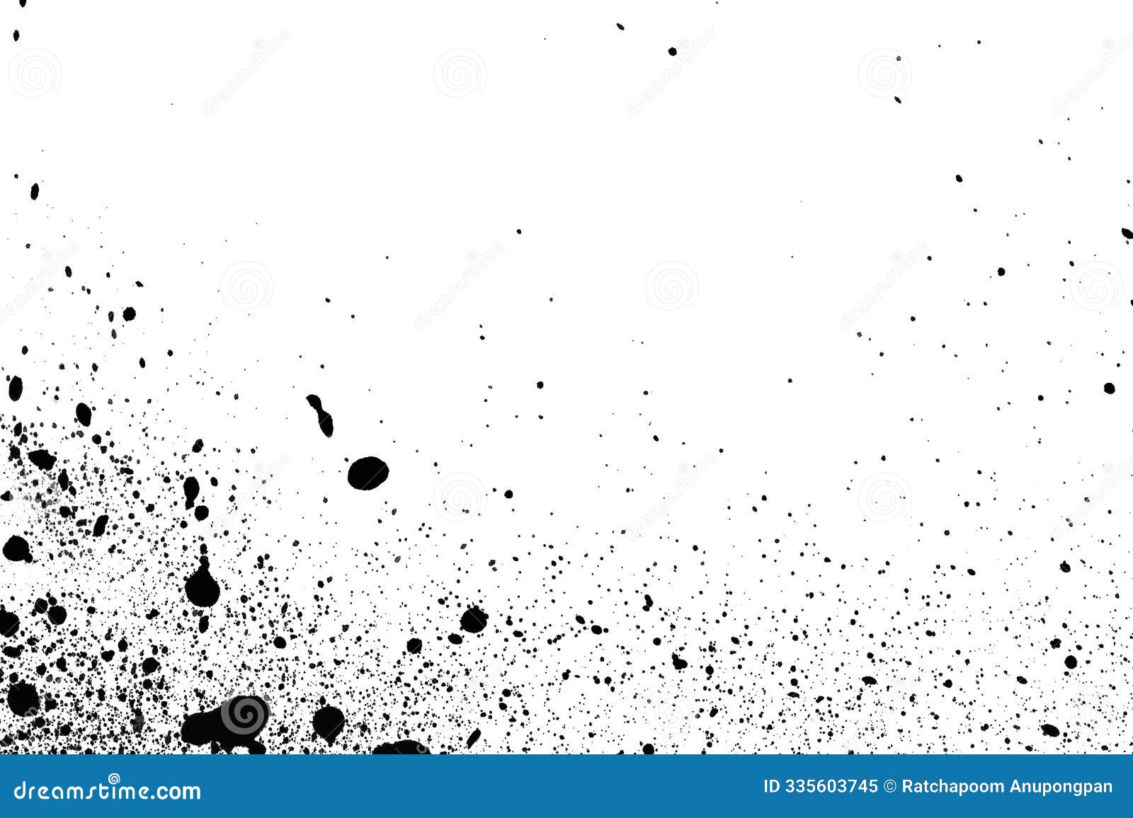 Ink Splash Pattern, Black Watercolor Splatter Background Stock ...