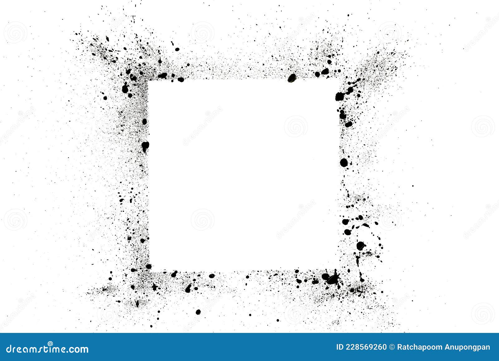 Ink Splash Pattern, Black Watercolor Splatter Background Stock ...