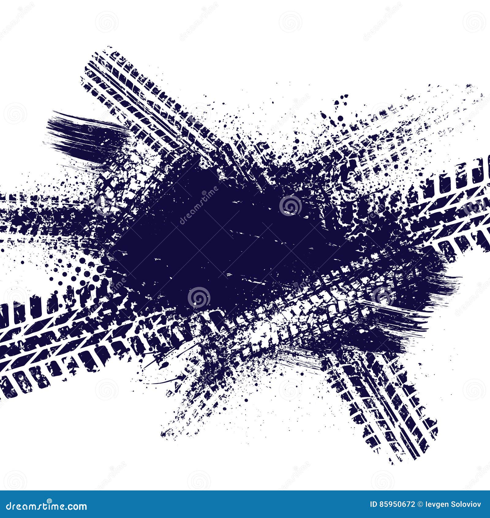 Off Road Tire Poster Cartoon Vector | CartoonDealer.com #136168111