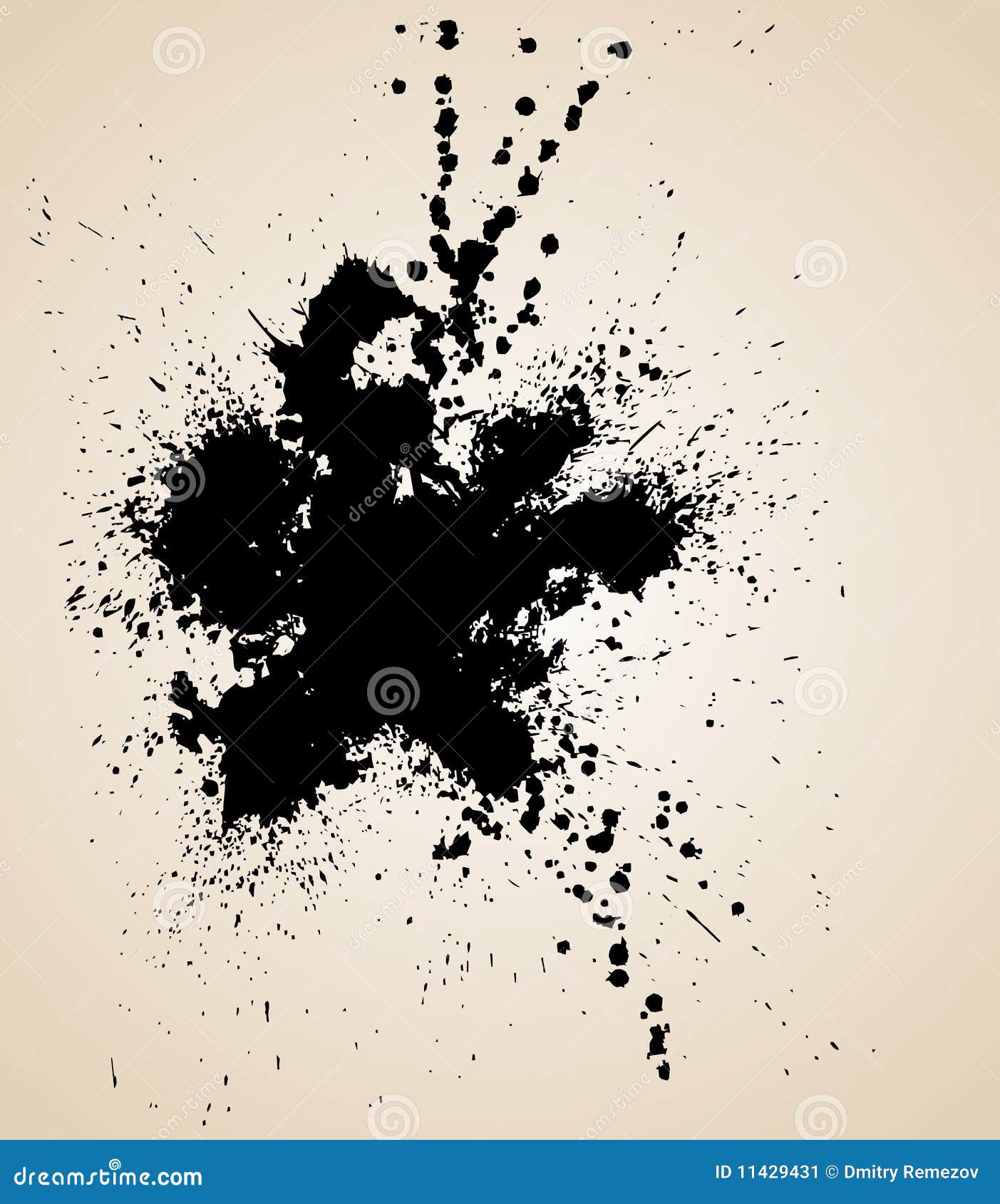 Ink splashes stock vector. Illustration of concept, background - 11429431