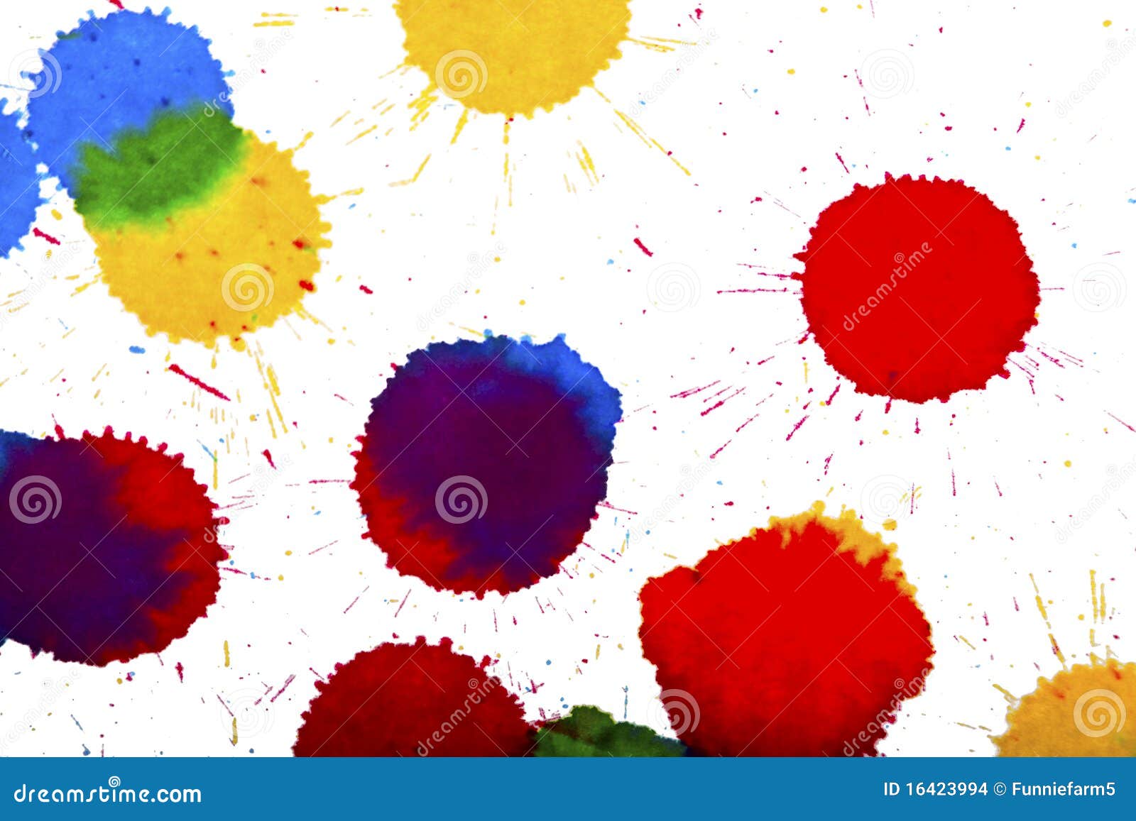 Ink Splashes Stock Images - Image: 16423994