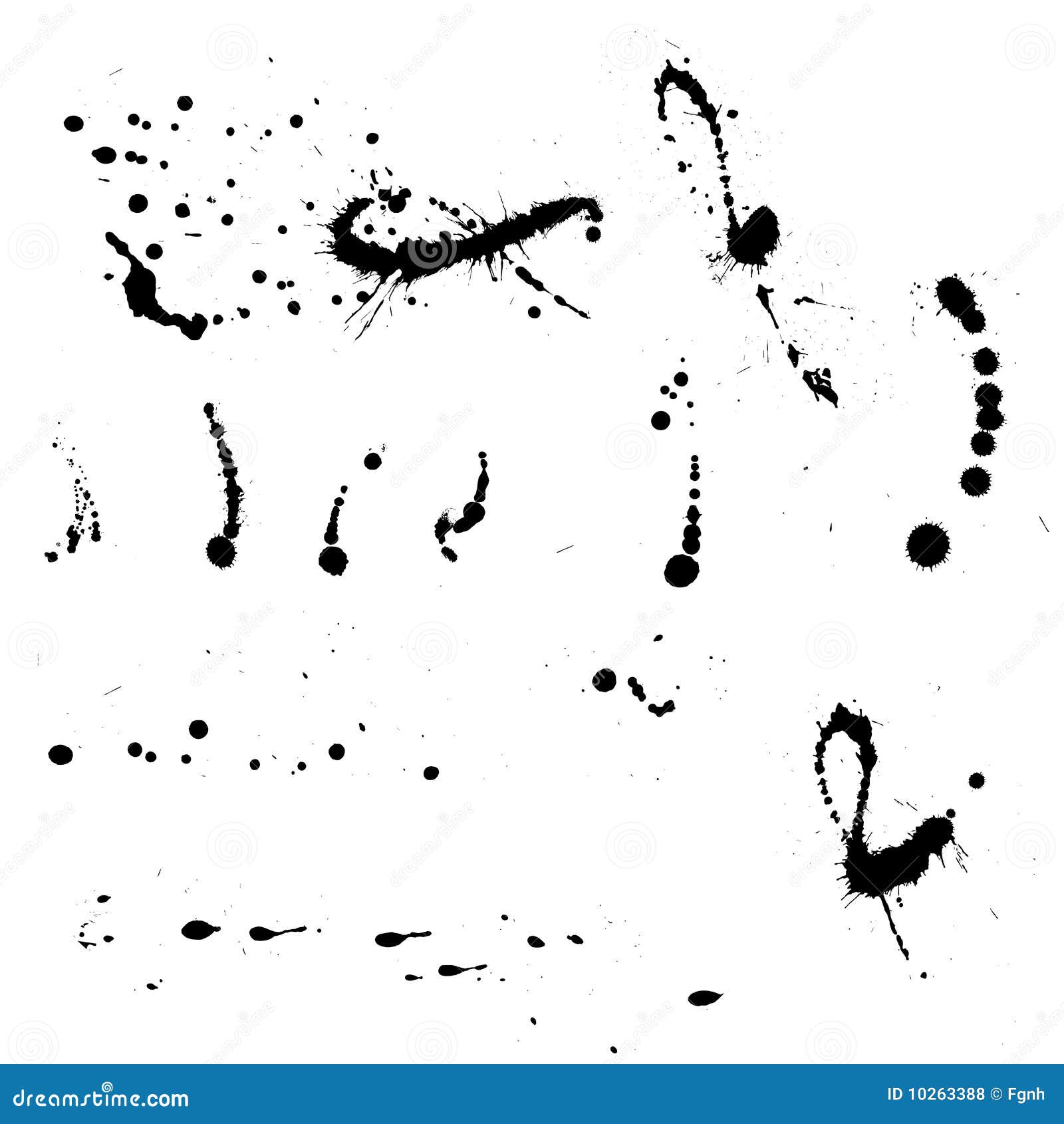 Ink Splat stock vector. Illustration of power, eleven - 10263388