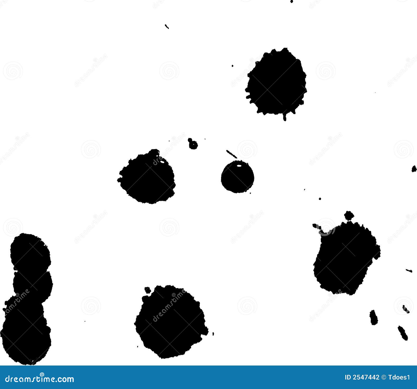 Ink splat pattern stock vector. Illustration of grunge - 2547442