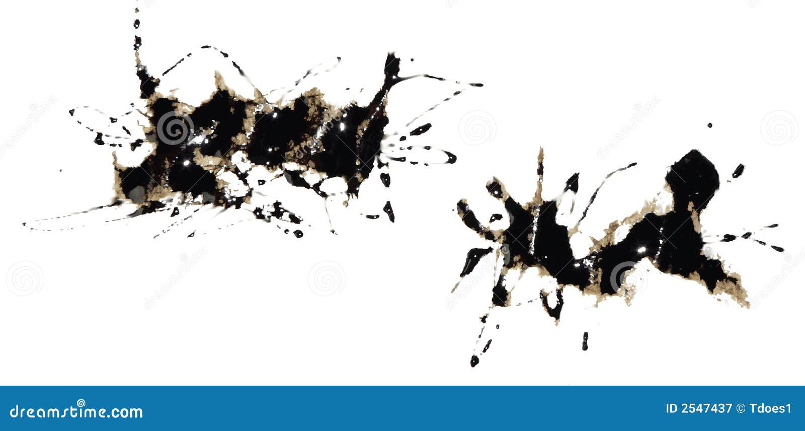 Ink splat pattern 3 stock vector. Illustration of element - 2547437