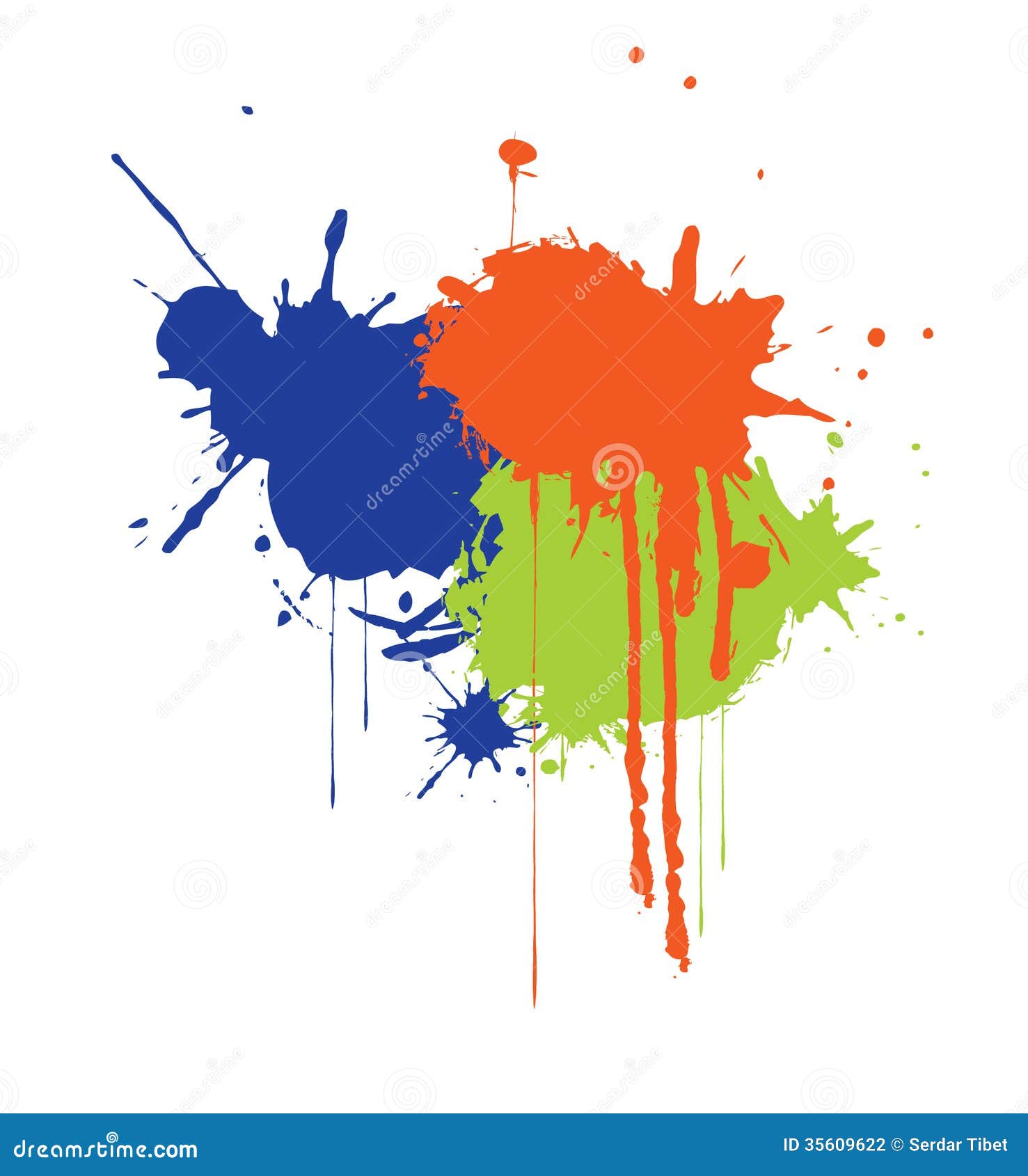 Ink Splat Stock Photography - Image: 35609622