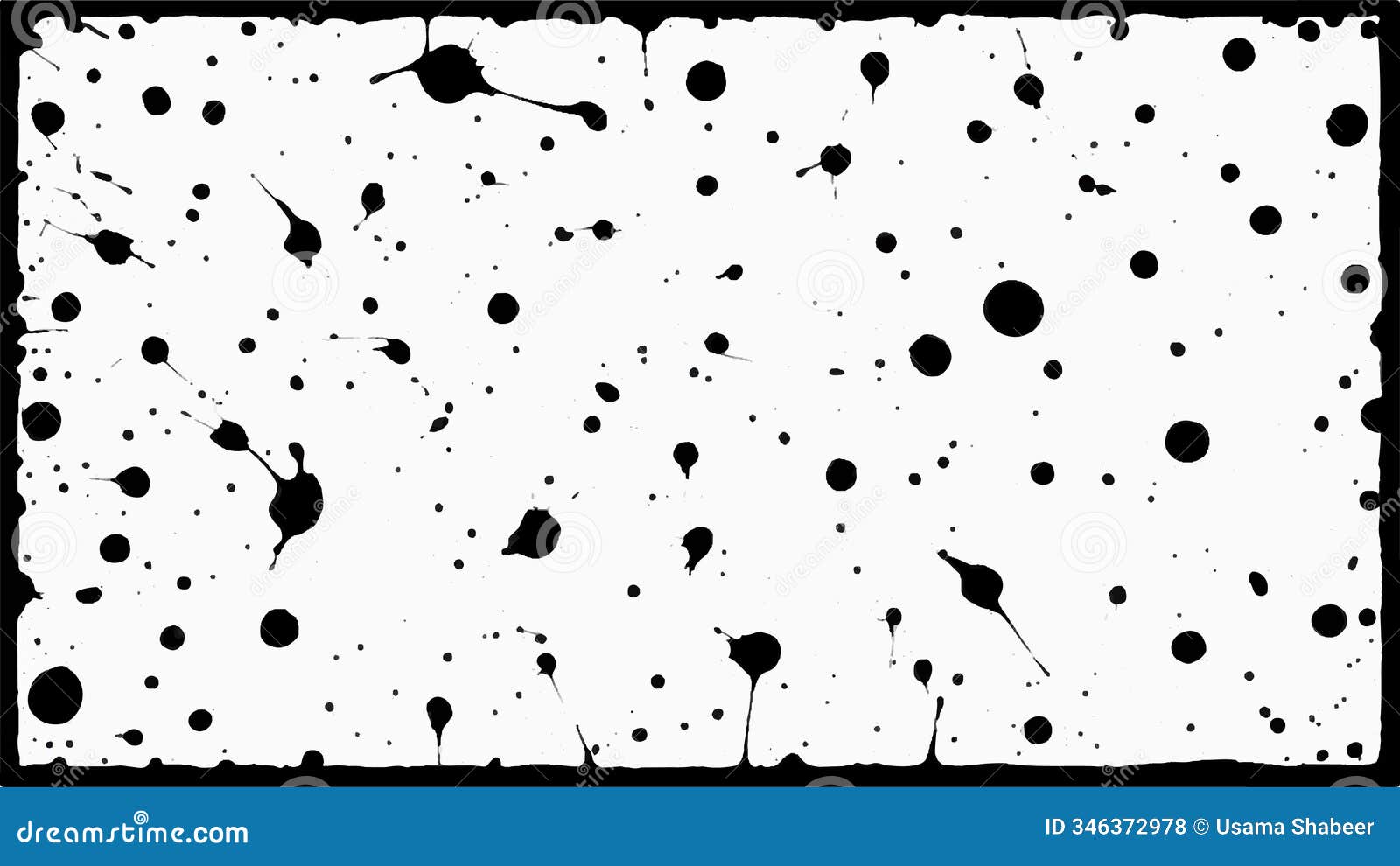 Ink Splat on White Vector Background. Ink Splash Background. Splash ...