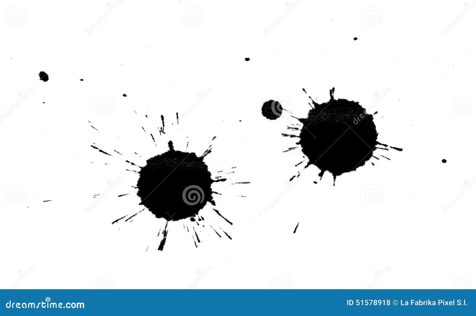 Ink splodge stock photo. Image of splodge, splatter, black - 51578918