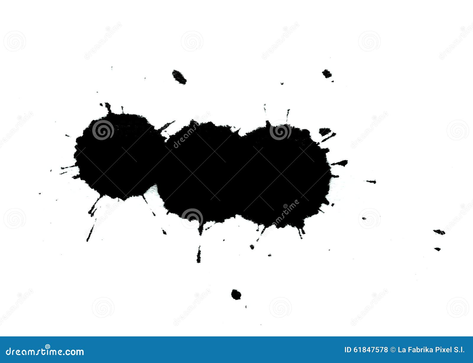 Ink splodge stock photo. Image of spatter, splatter, splattered - 61847578
