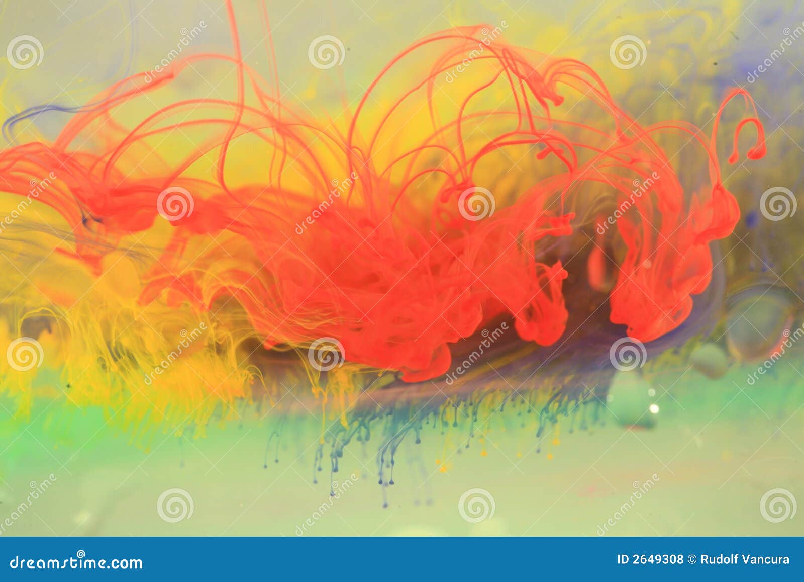 Ink Swirls stock photo. Image of swirl, liquid, color - 2649308