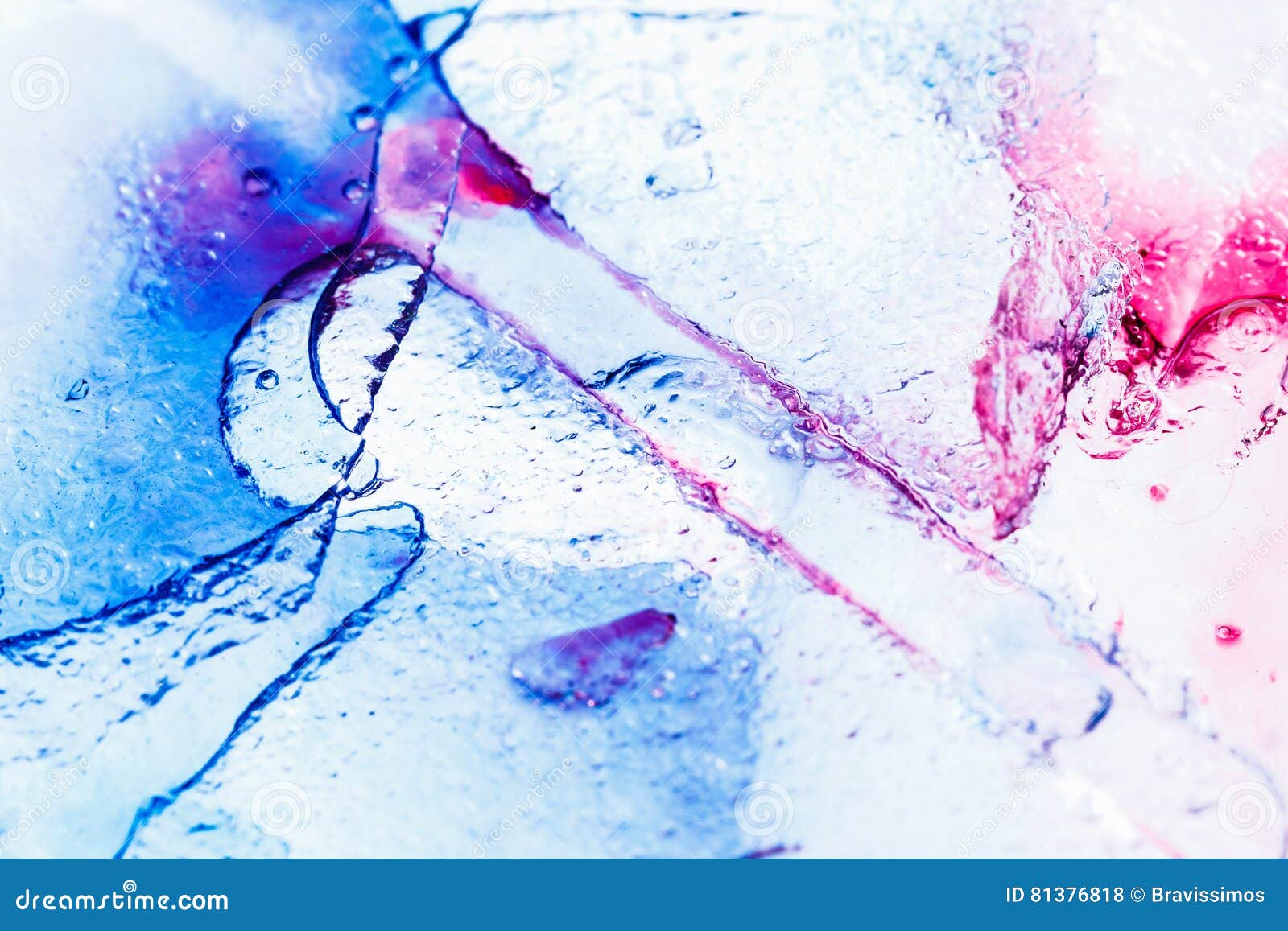 Ink Texture Background On Ice Stock Photo - Image of closeup, christmas ...