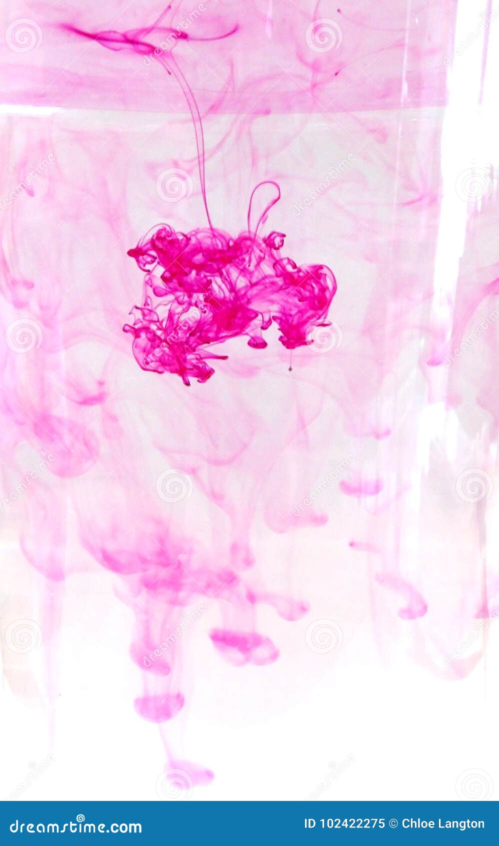 Ink in water stock image. Image of shape, abstract, pigment - 102422275