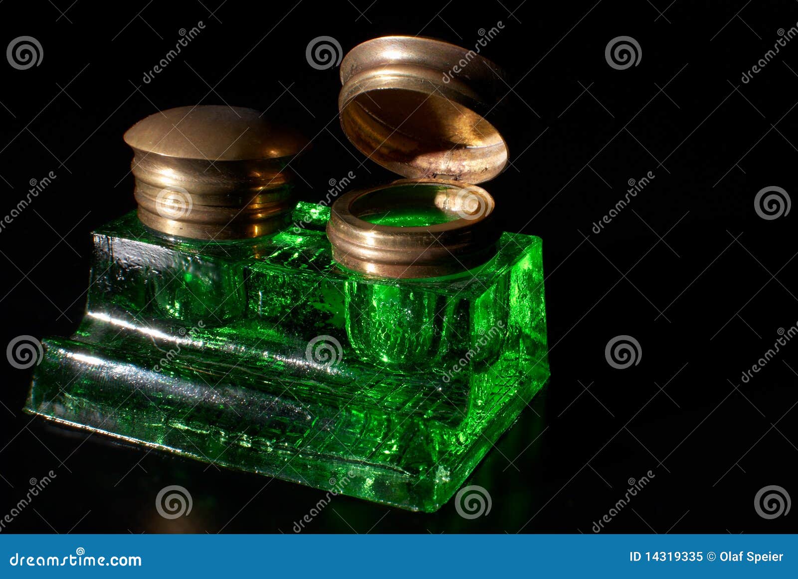 Ink well stock image. Image of retro, fountain, inkstand - 14319335