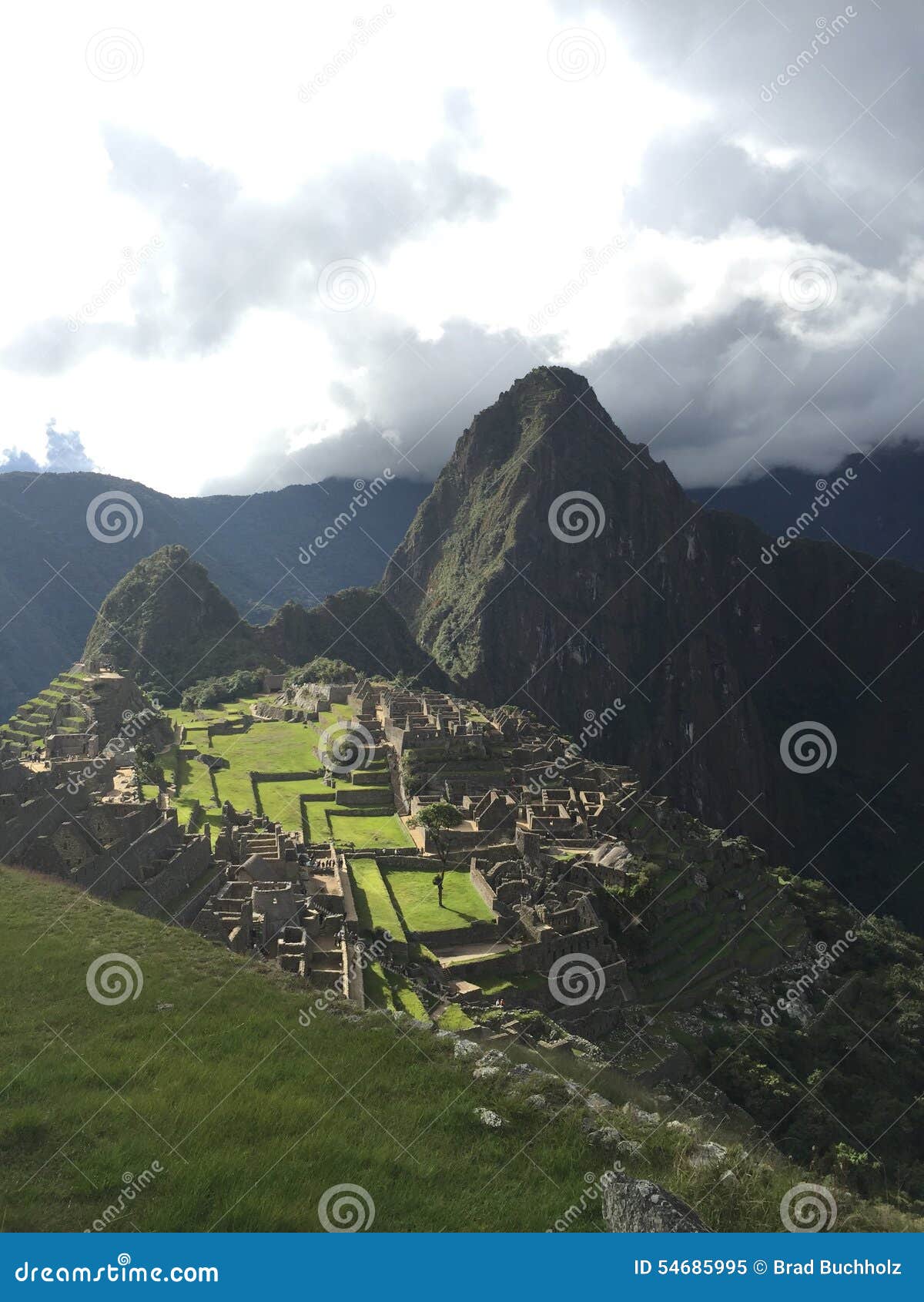 Inka city in Peru stock image. Image of city, machu, inka - 54685995