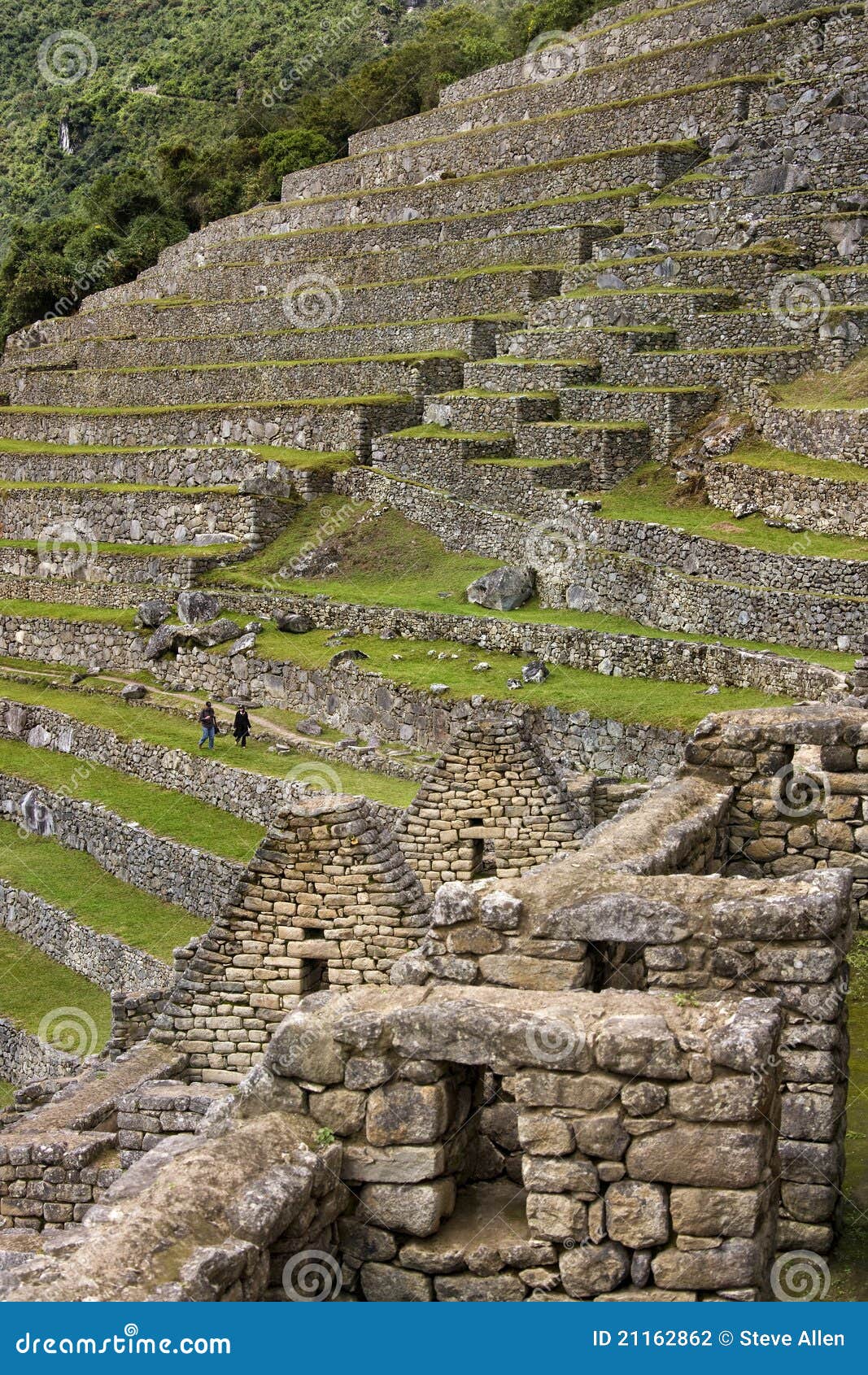 Inka-Terrassen - Machu Picchu - Peru Redaktionelles Stockfotografie ...