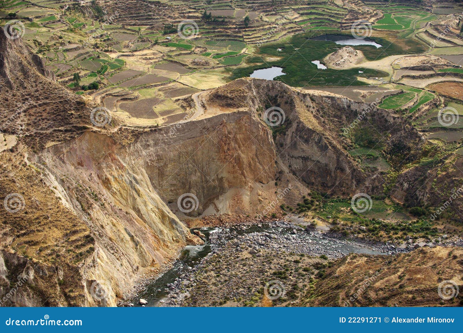 Inkas terraces stock image. Image of road, agriculture - 22291271