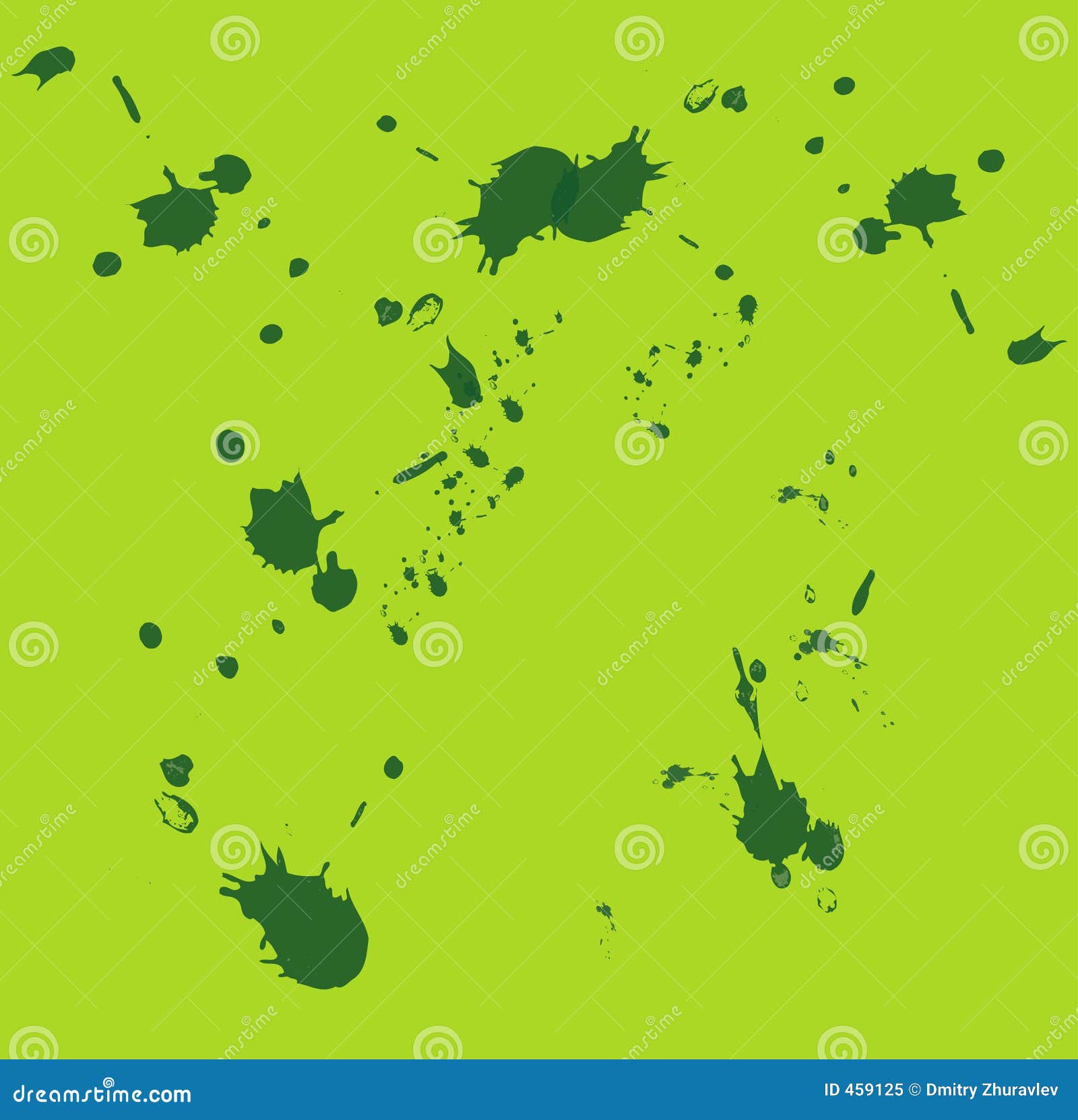 Inkblot stock illustration. Illustration of green, spot - 459125