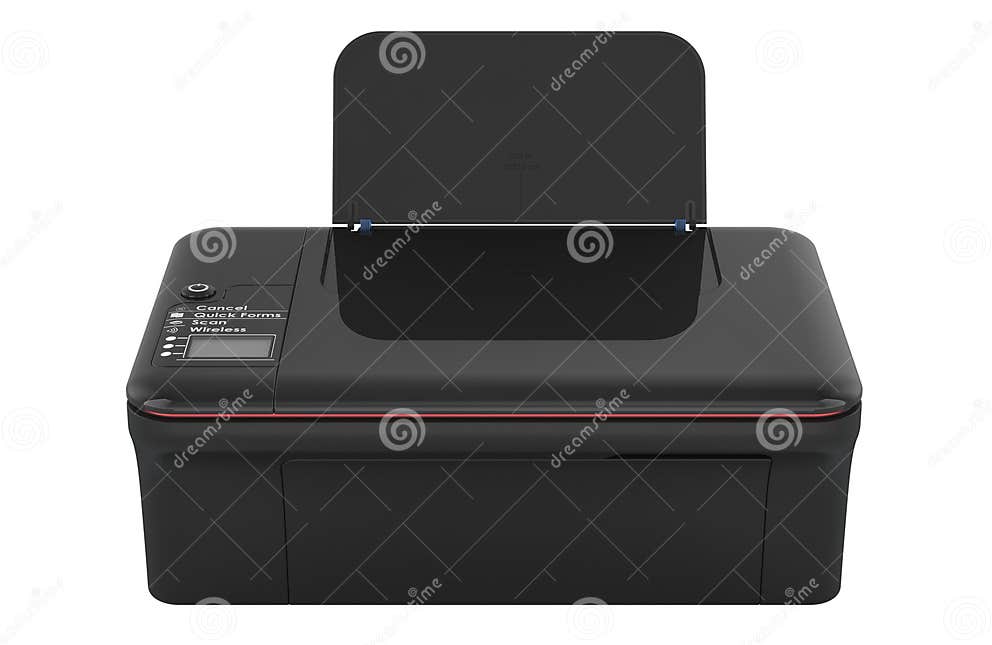 Inkjet Multifunction Printer MFP. Inkjet Computer Printer Stock ...