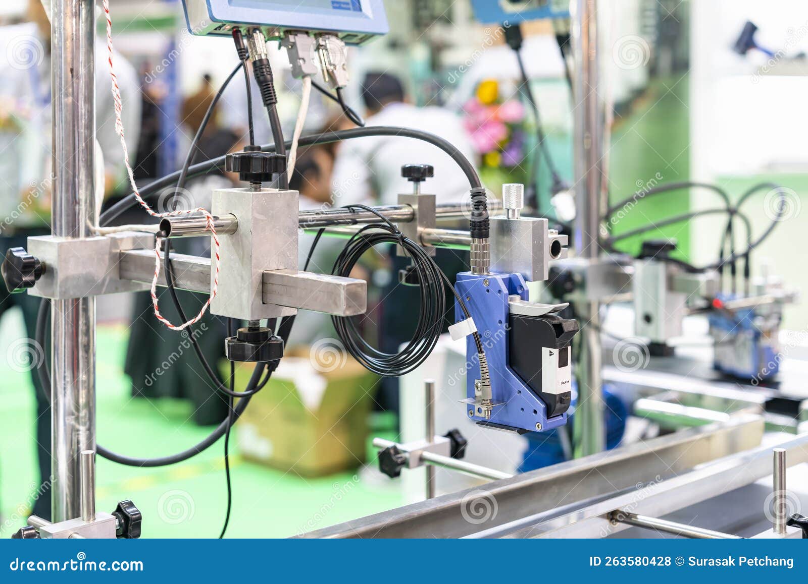 Inkjet Print Head Component of Continuous Label or Graphics Printer ...