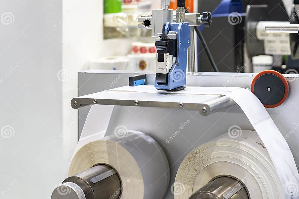 Inkjet Print Head Component of Continuous Label or Graphics Printer ...