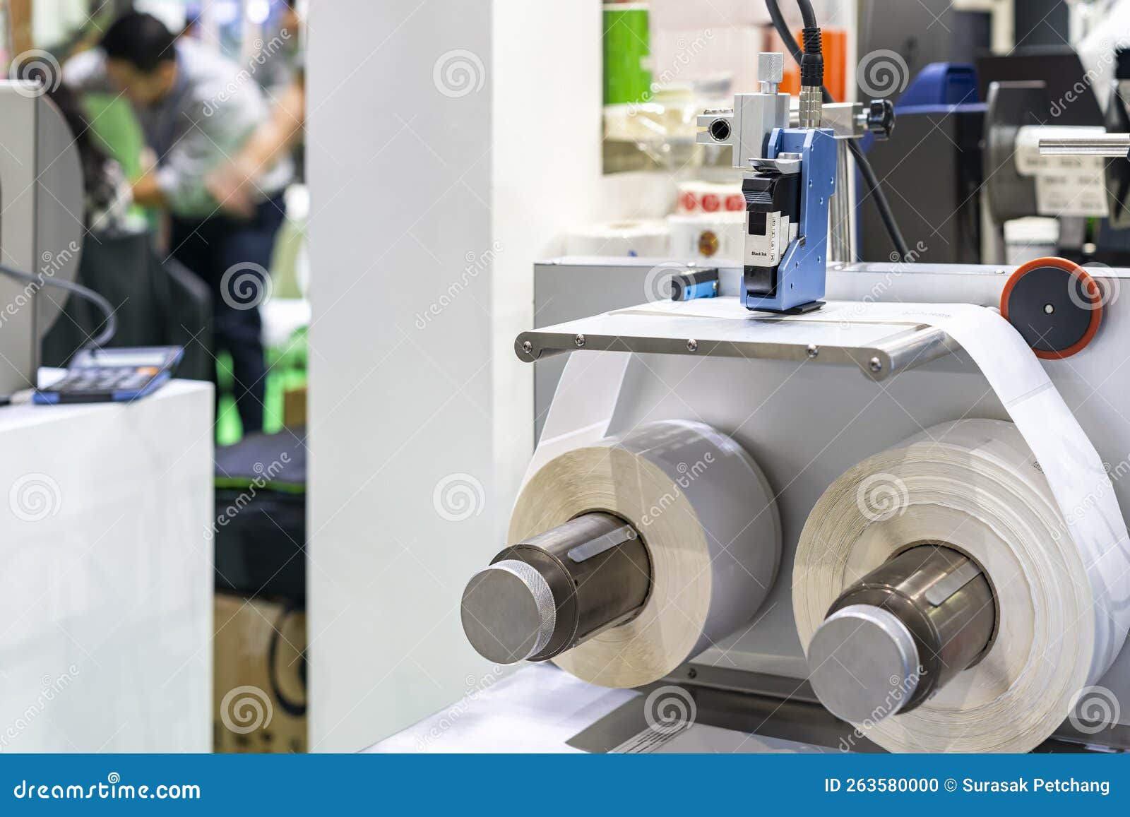 Inkjet Print Head Component of Continuous Label or Graphics Printer ...