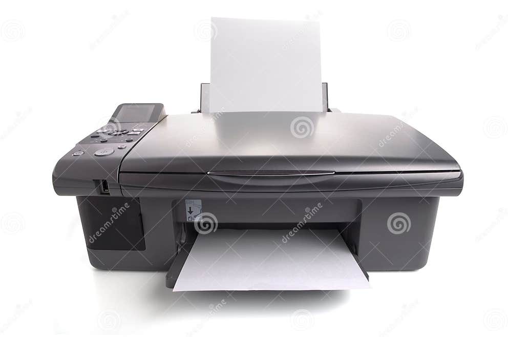 Inkjet printer stock photo. Image of printers, fine, epson - 5238772