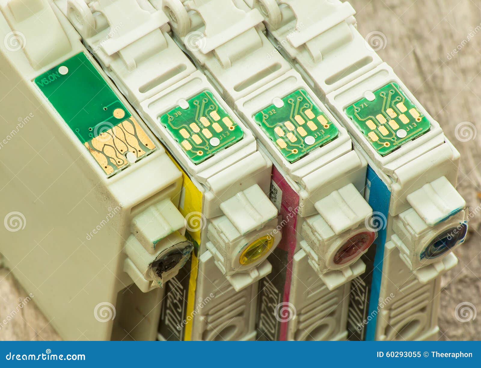 Inkjet printer cartridge stock image. Image of printer - 60293055