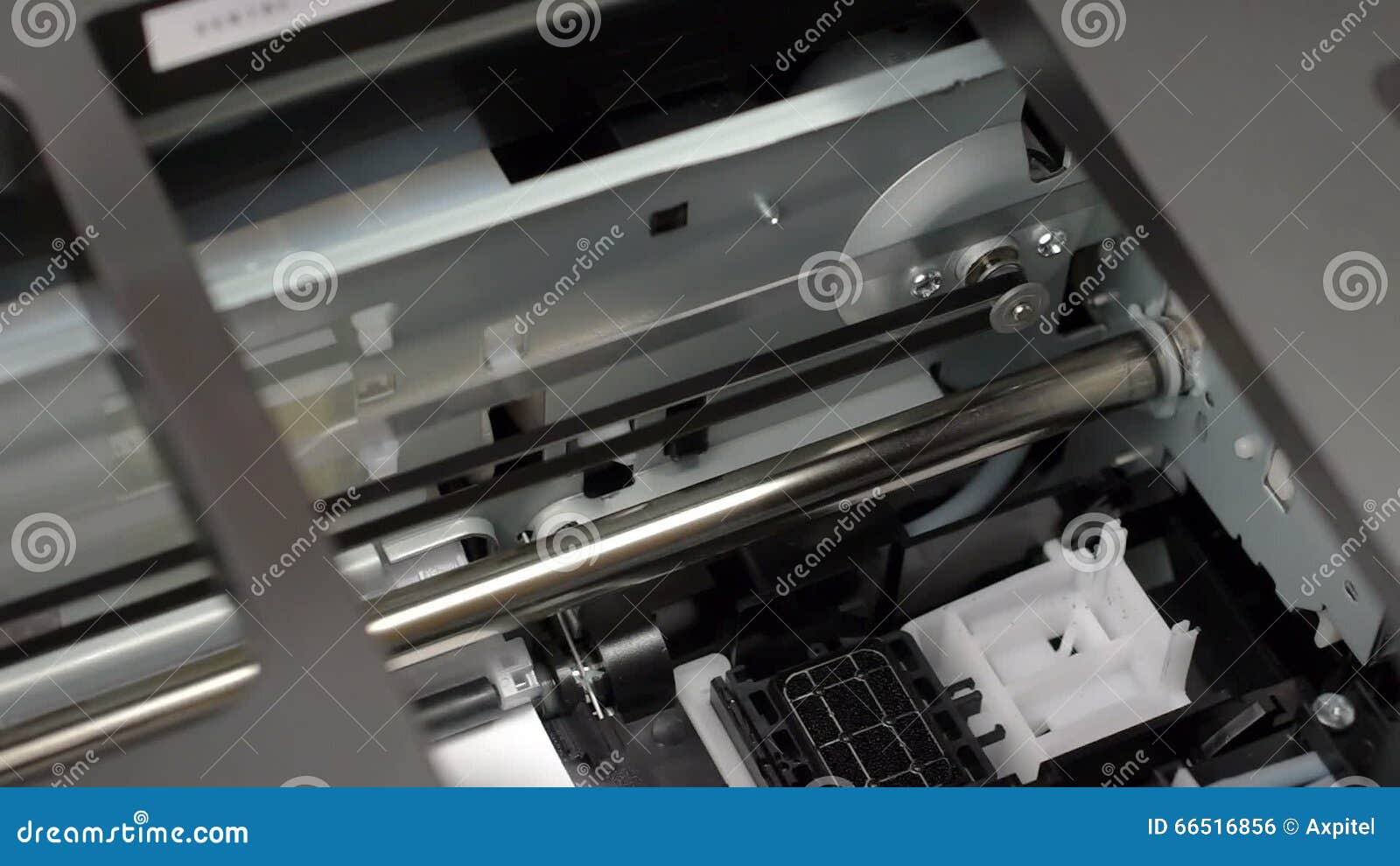 Inkjet Printer Head in Action Stock Footage - Video of environmental ...