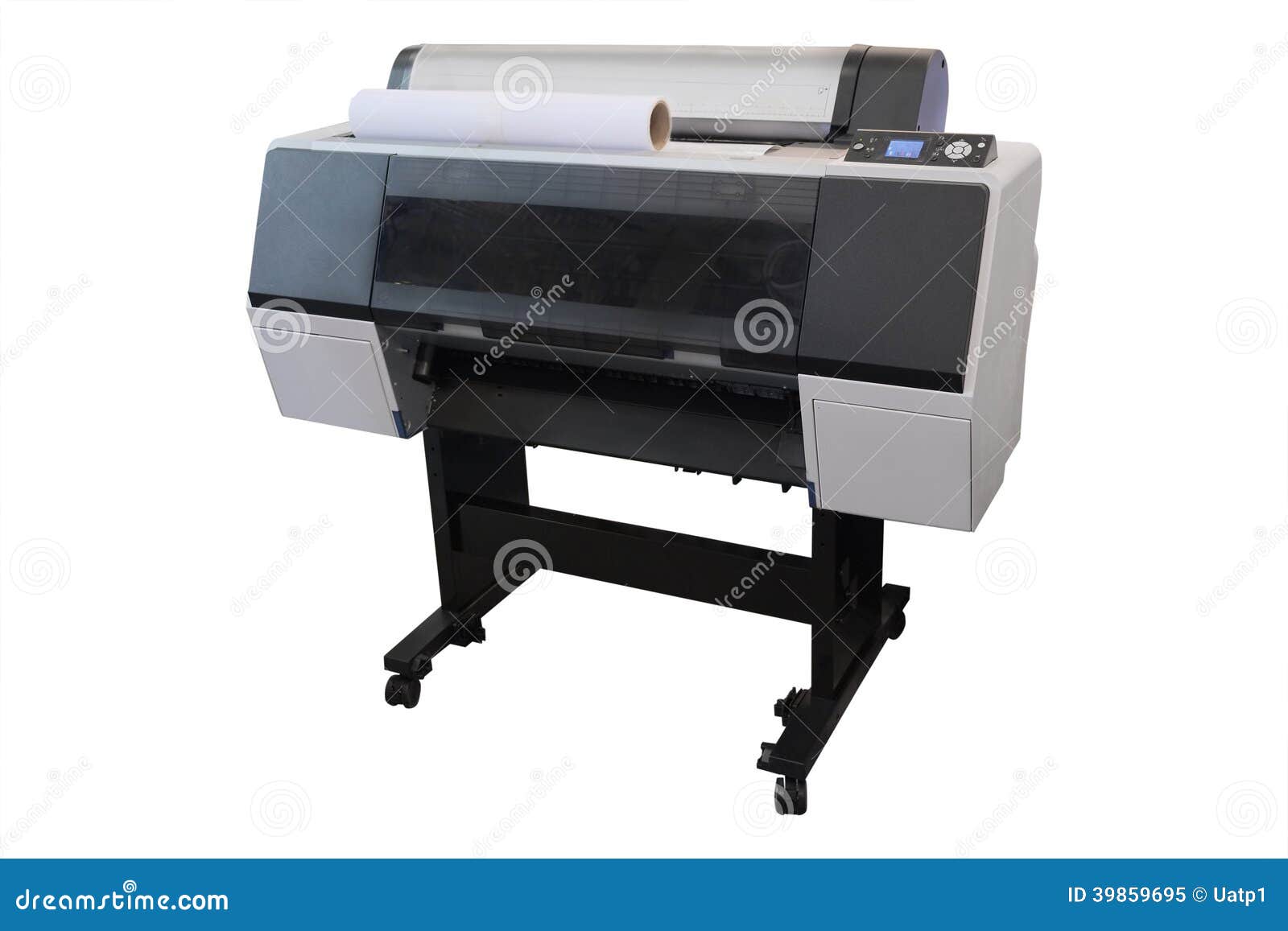 Inkjet printer stock image. Image of printout, large - 39859695