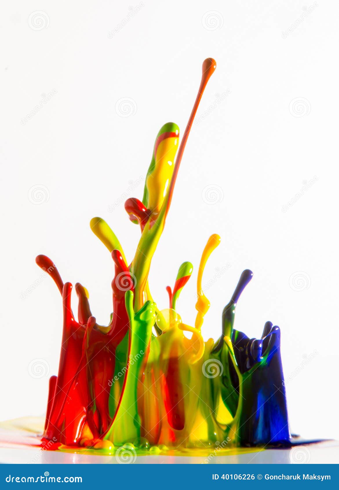 Inks splash stock photo. Image of motion, white, artistic - 40106226