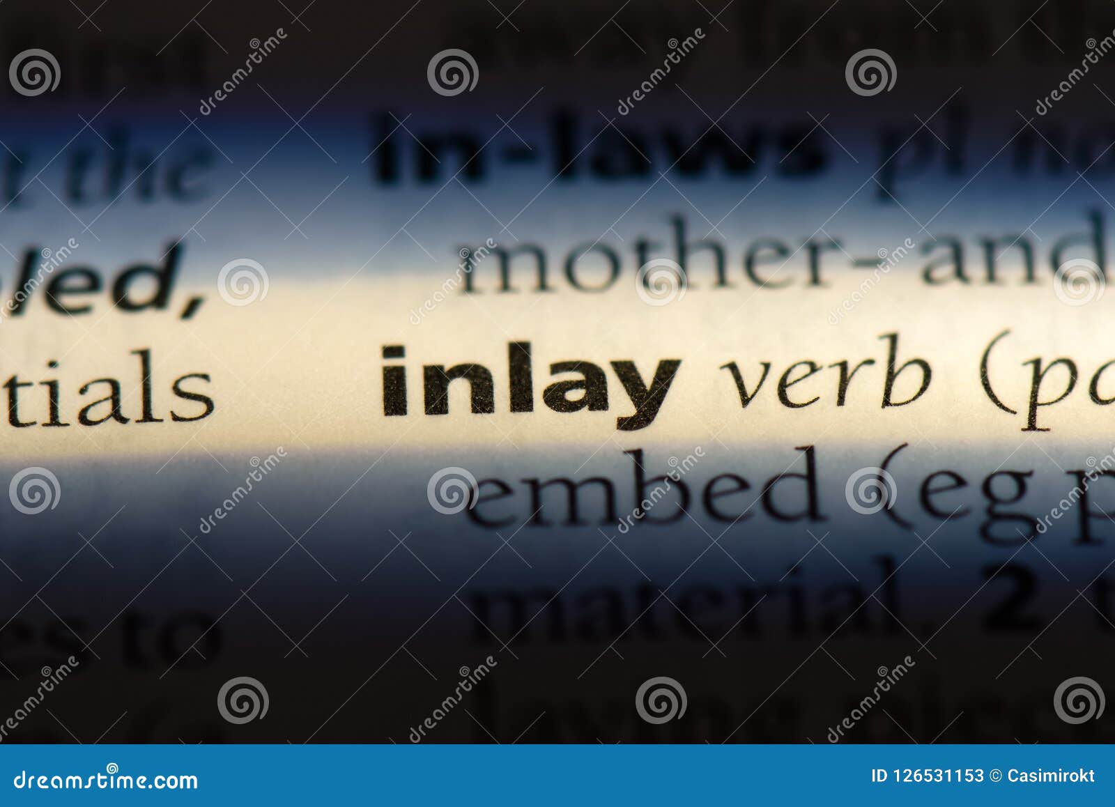 Inlay stock image. Image of info, closeup, concept, printed - 126531153