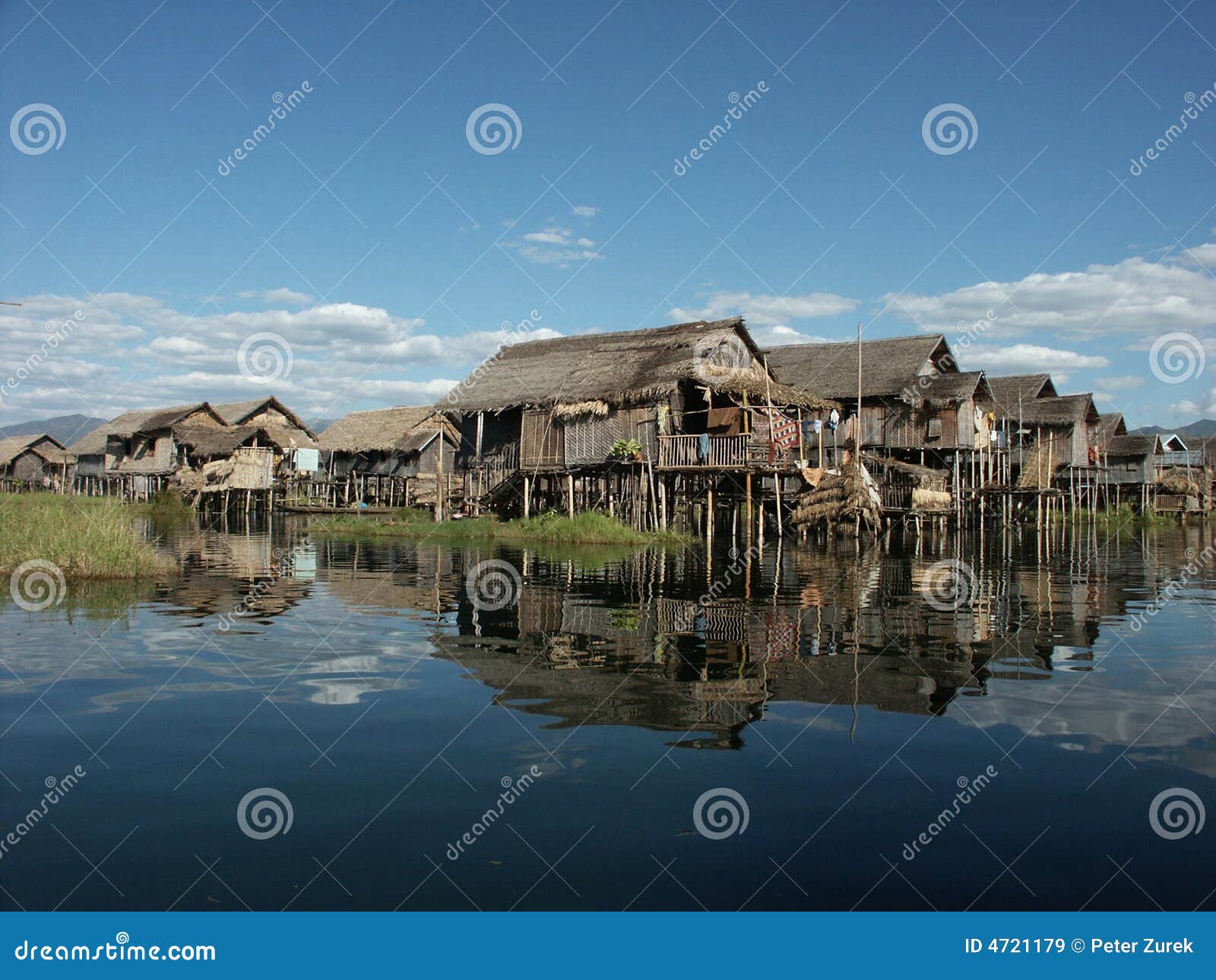 Inle lake stock image. Image of dream, imagination, peaceful - 4721179