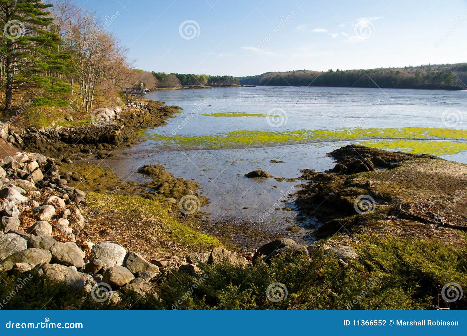 Inlet stock photo. Image of peaceful, water, vista, shoreline - 11366552